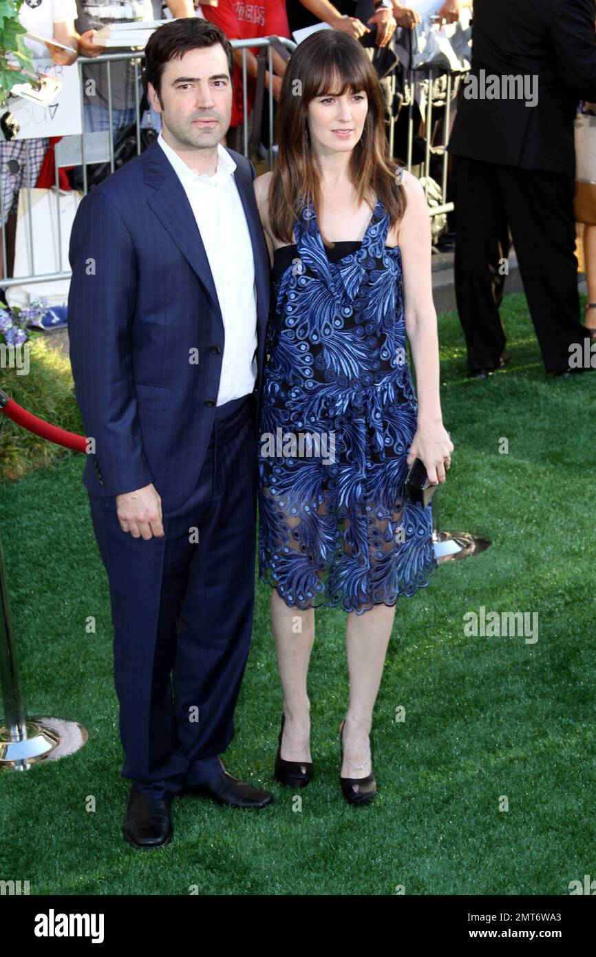 Ron Livingston and actress Rosemarie DeWitt at the premiere of "The Odd ...