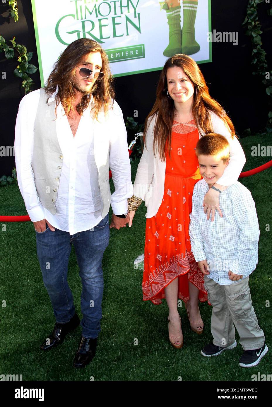 Holly Marie Combs at the premiere of "The Odd Life of Timothy Green" at ...