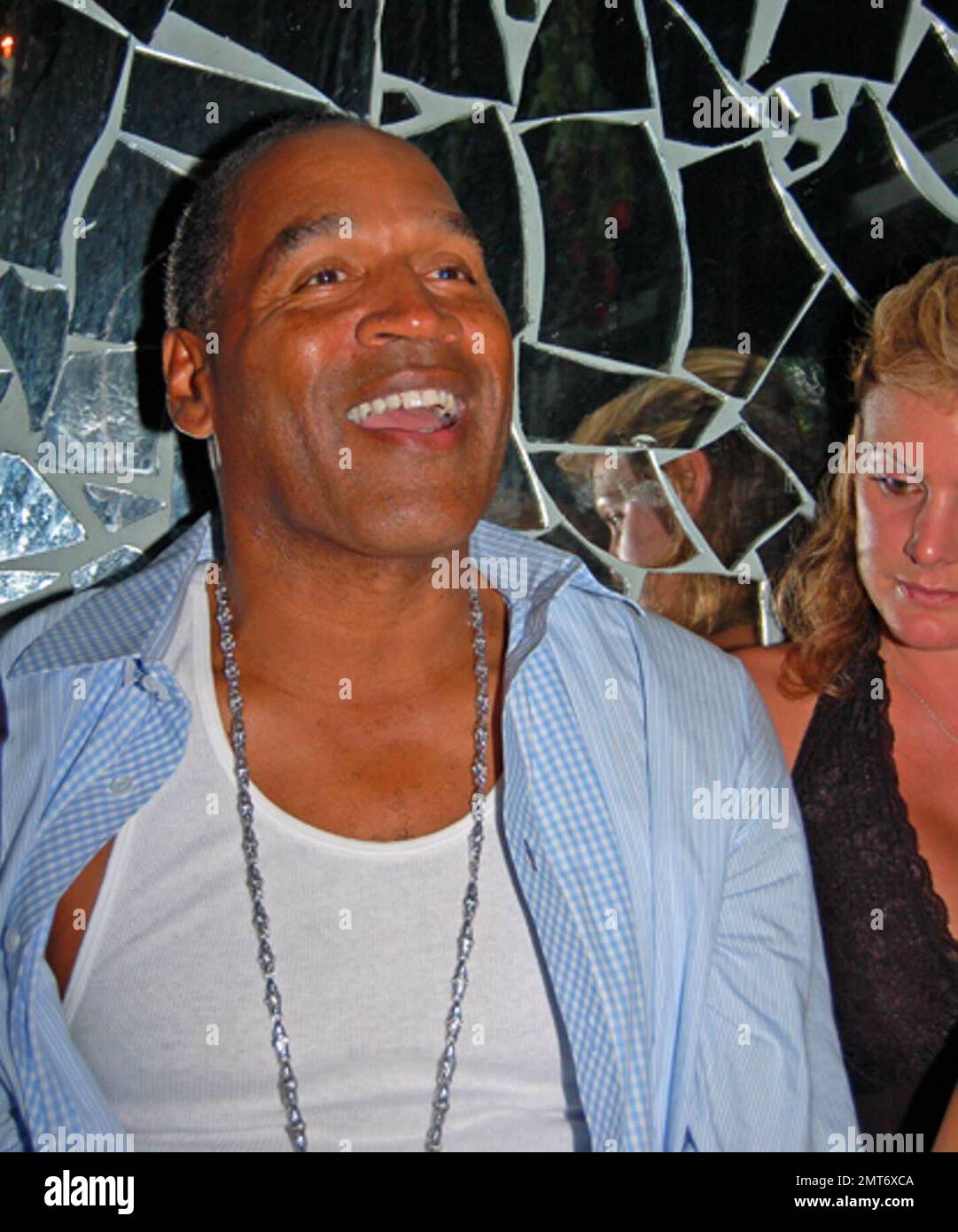 OJ Simpson parties with girlfriend Christie Prody at Dennis Rodman's ...