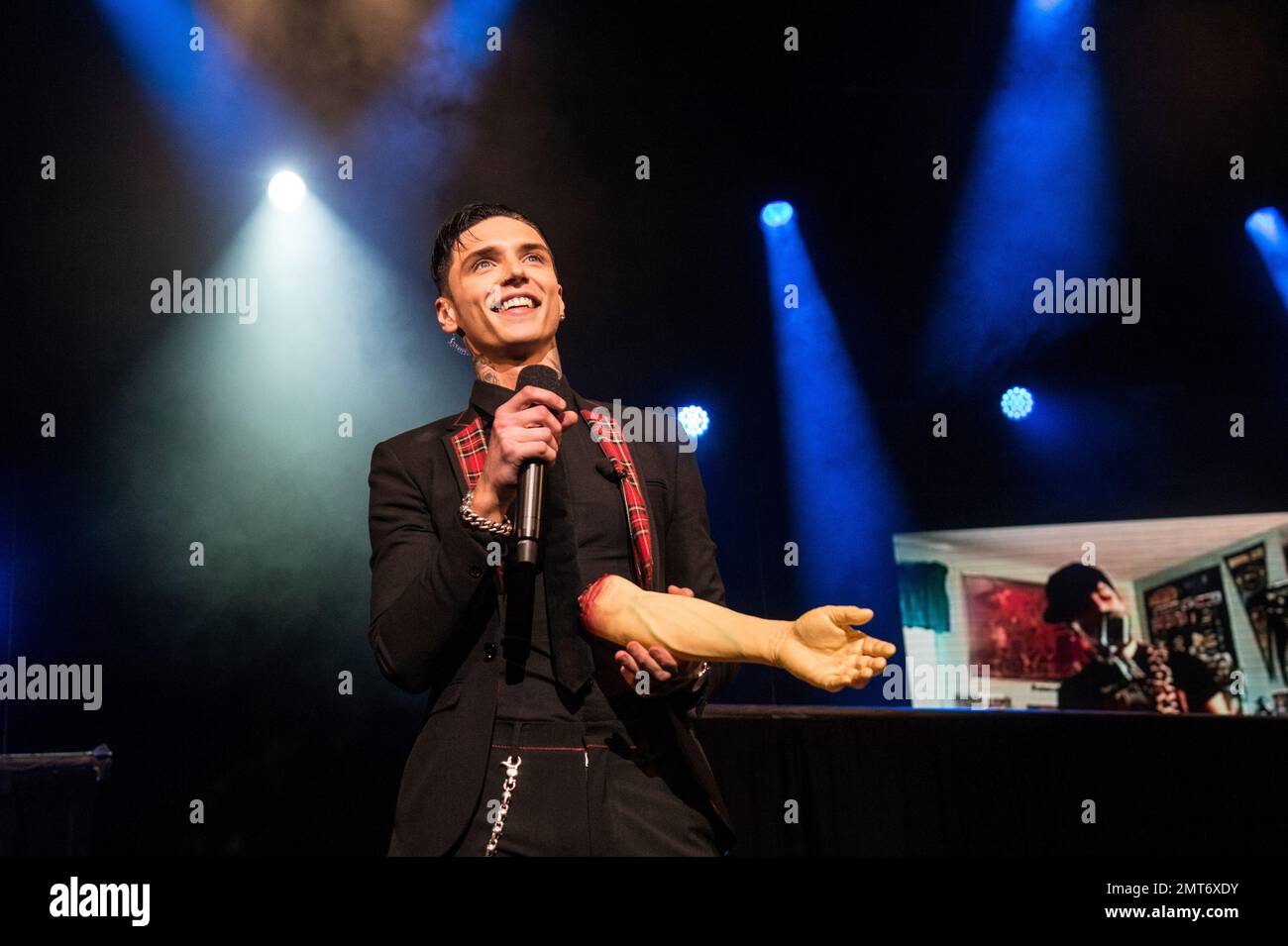 Andy Biersack seen at 2017 Alternative Press Music Awards at the ...