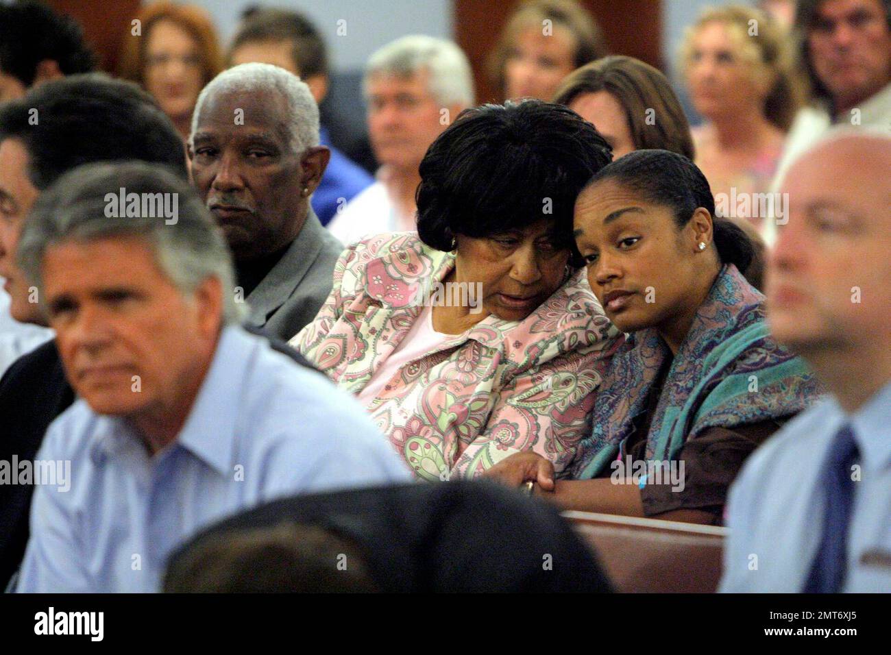 OJ Simpson appears in court in Las Vegas Nevada charged with armed ...