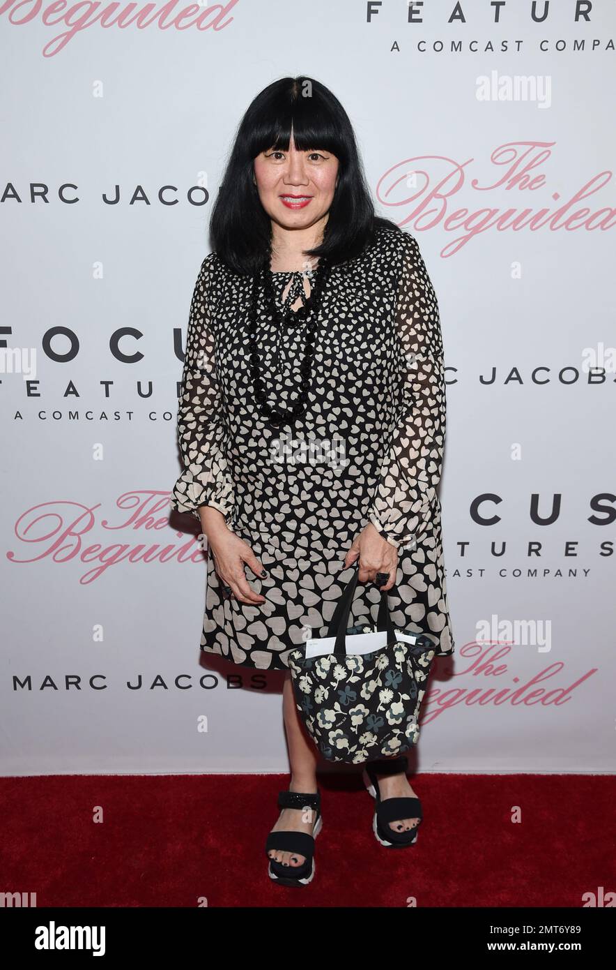 Fashion designer Anna Sui attends the premiere of Focus Features' "The ...