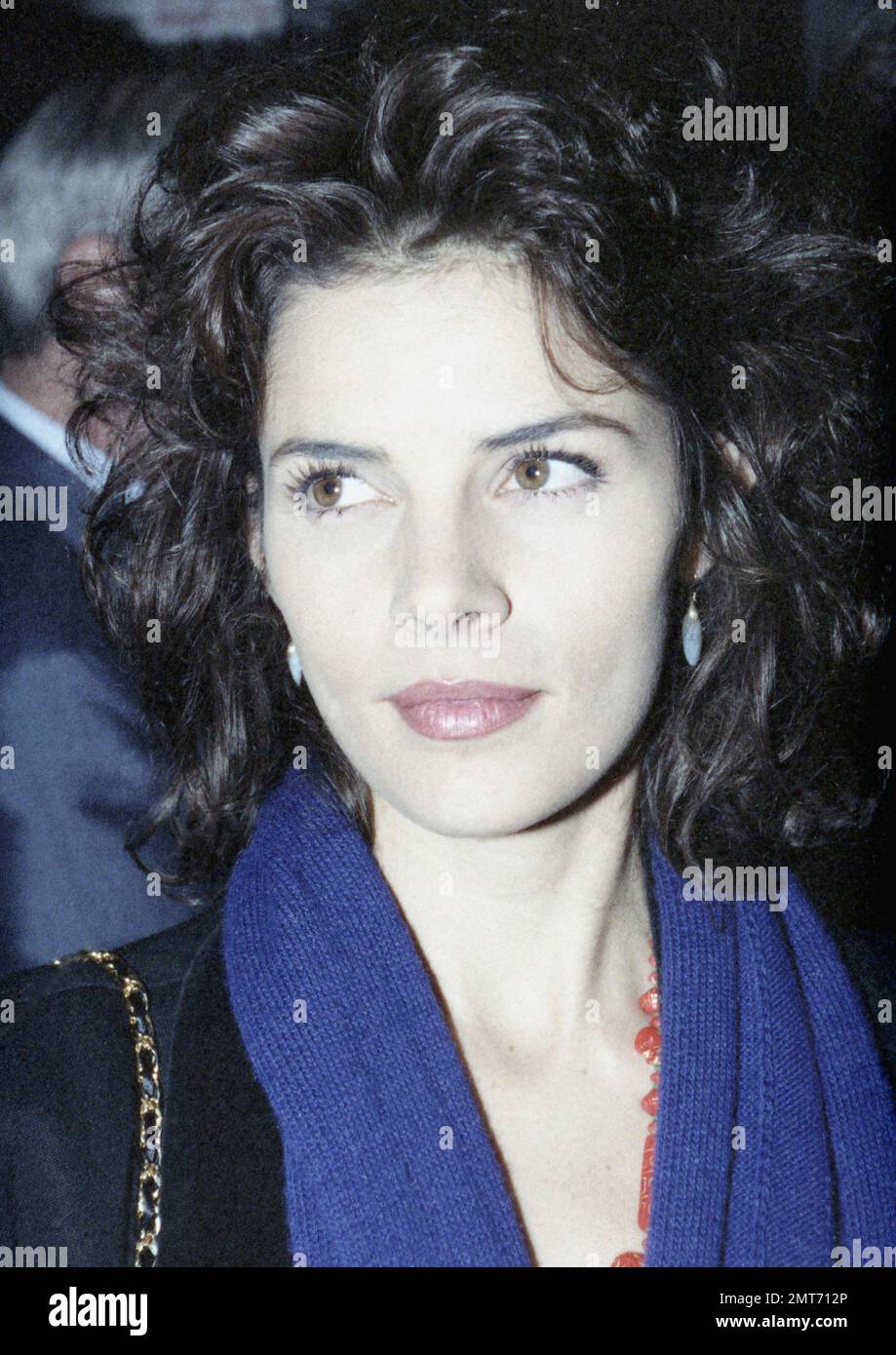 Tahnee Welch, daughter of US actress Raquel Welch, on Oct. 14, 1987, in ...