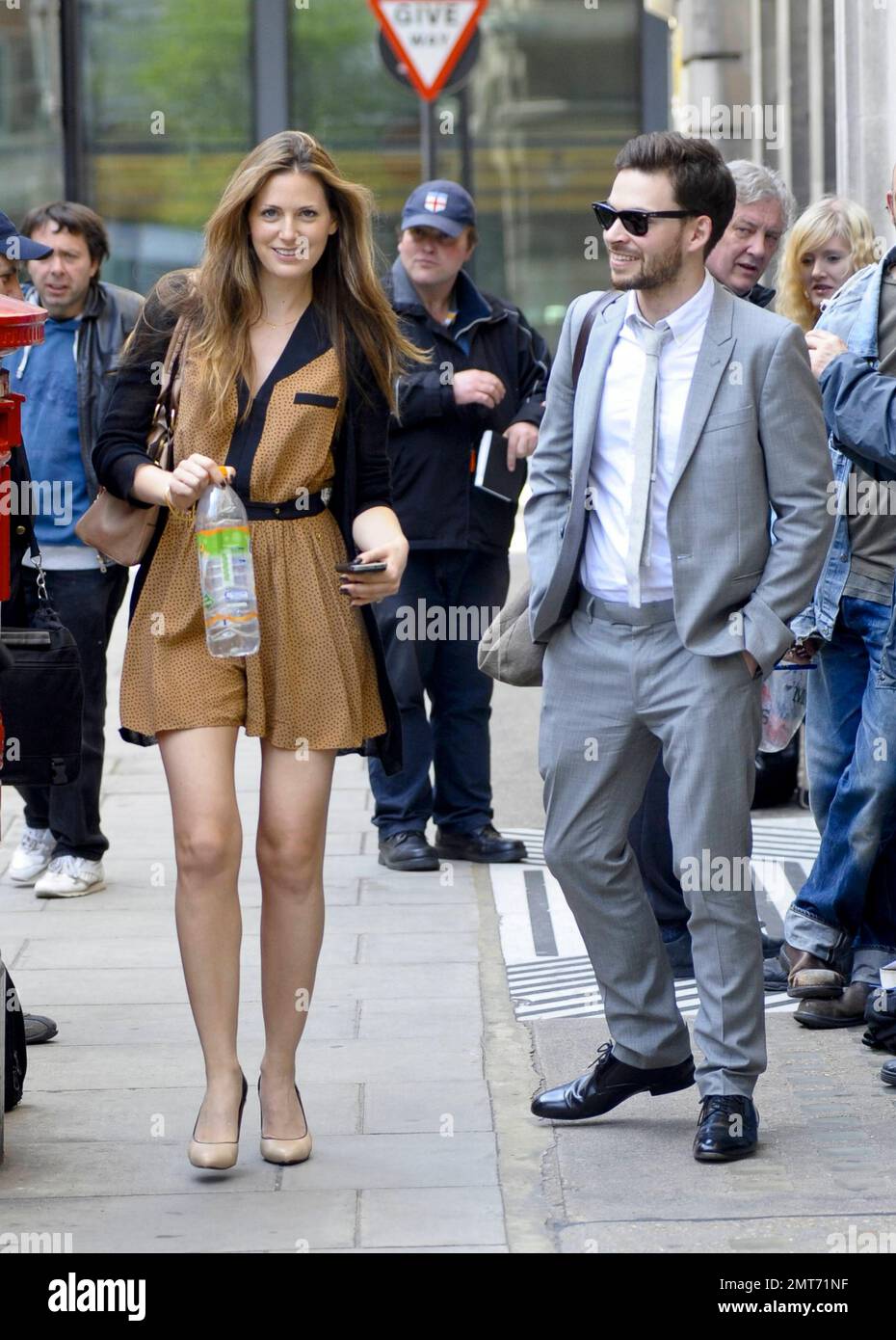 English comedian, actress and TV presenter Olivia Lee is all smiles as ...