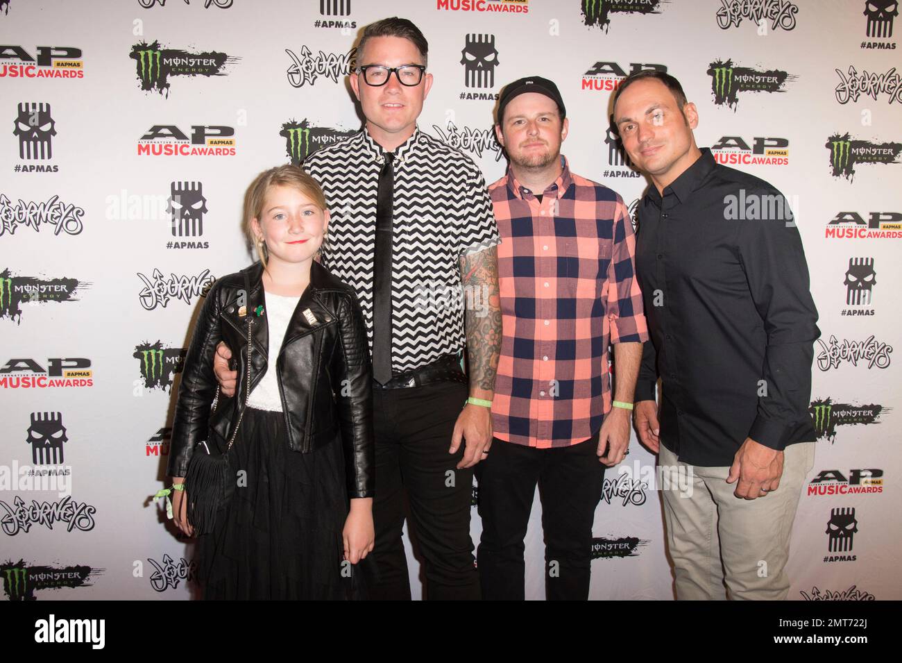 Avery Woodruff, from left, seen with J.T. Woodruff, Matt Ridenour, and Mark McMillon of ...