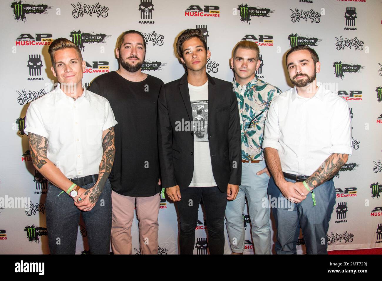 Ollie Baxxter, from left, Josh Glupker, Dorian Cooke, Niles Gibbs and ...