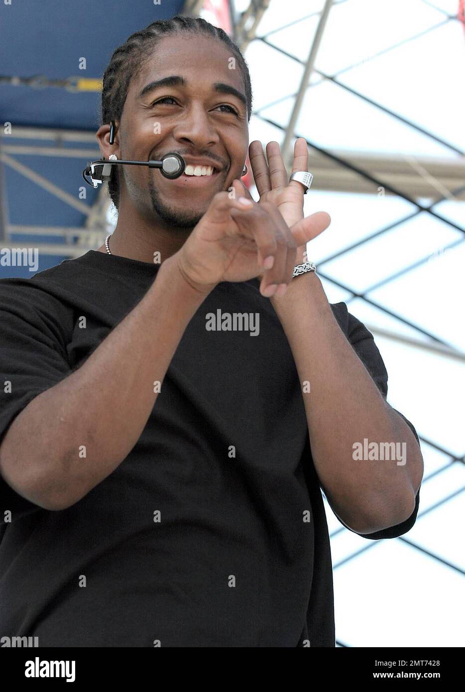 Omarion, formerly of B2K performs at the Florida Sunfest Festival. 05 ...