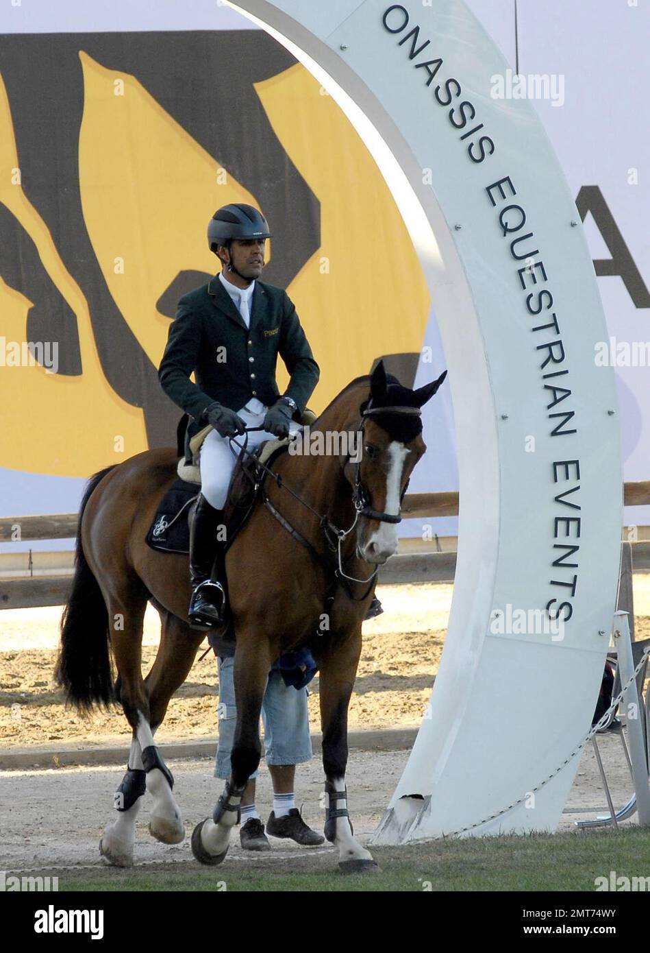 Athena Onassis de Miranda and her daughter, Viviane de Miranda, cheered ...