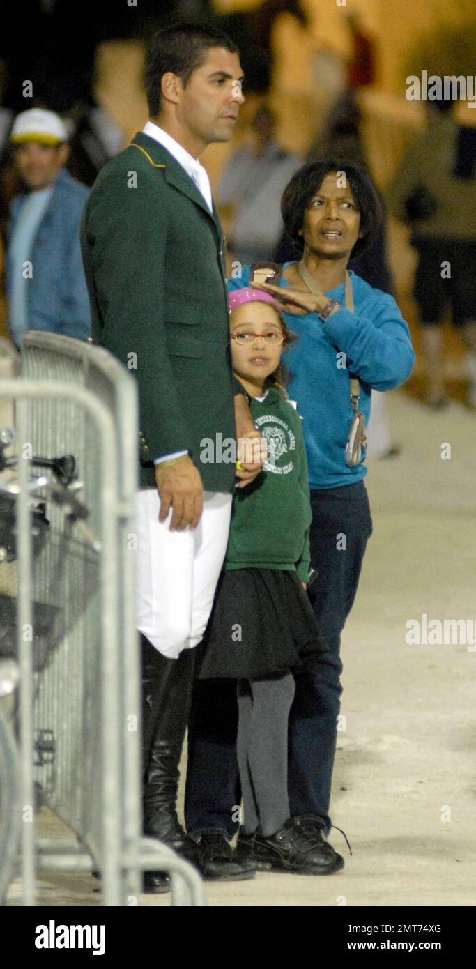 Athena Onassis de Miranda and her daughter, Viviane de Miranda, cheered ...