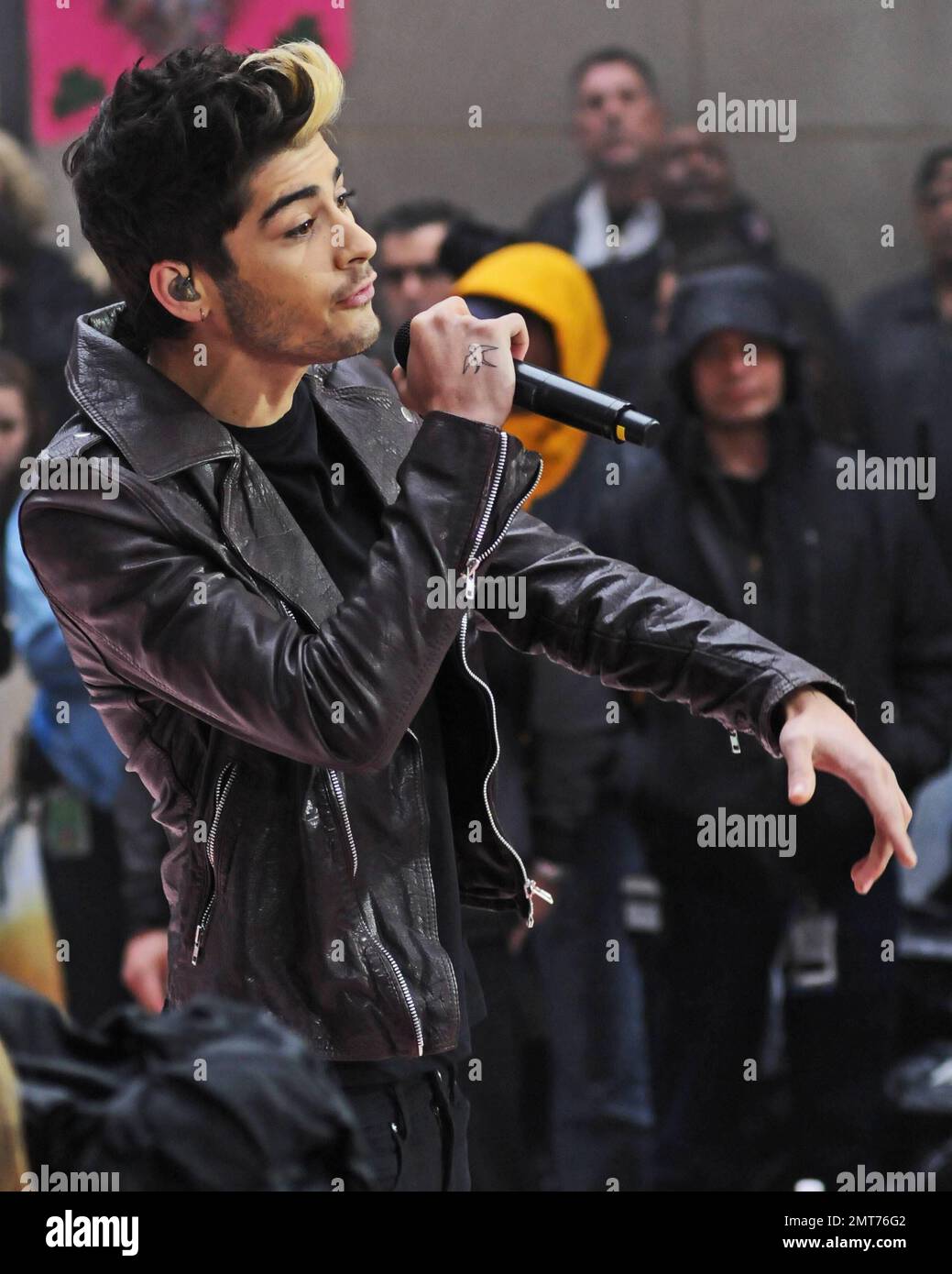 One Direction performs live in concert at Rockefeller Plaza on the ...