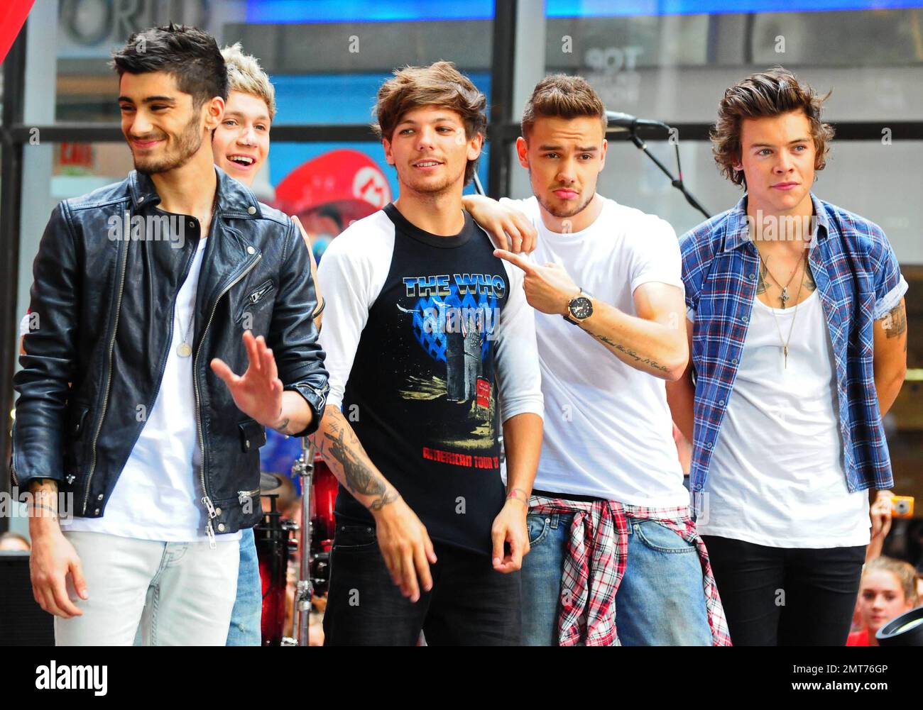 Harry Styles, Niall Horan, Liam Payne, Louis Tomlinson and Zayn Malik ...