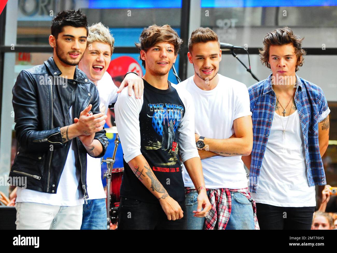 Harry Styles, Niall Horan, Liam Payne, Louis Tomlinson and Zayn Malik ...