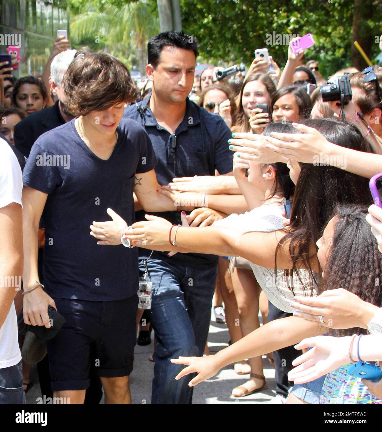 One Direction Touching Each Other