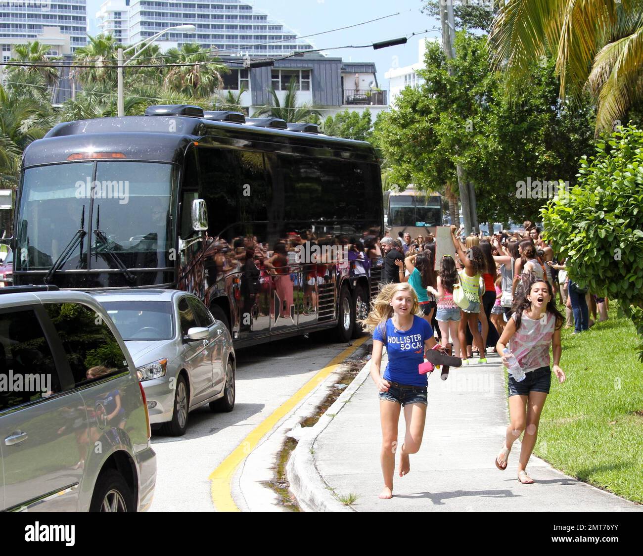 Inside One Directions Tour Bus