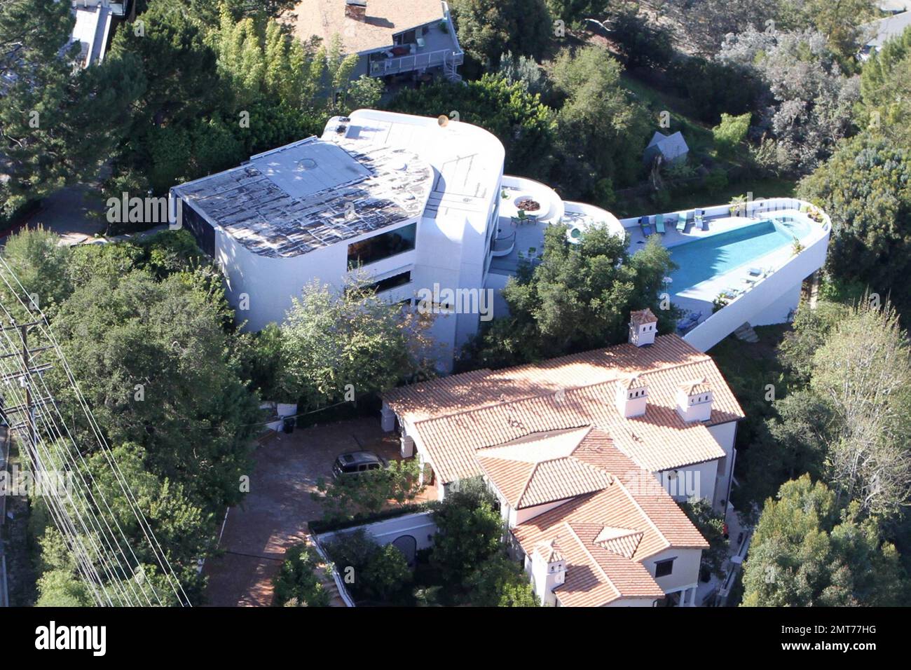 EXCLUSIVE!! This is the extravagant rented mansion at which members of ...