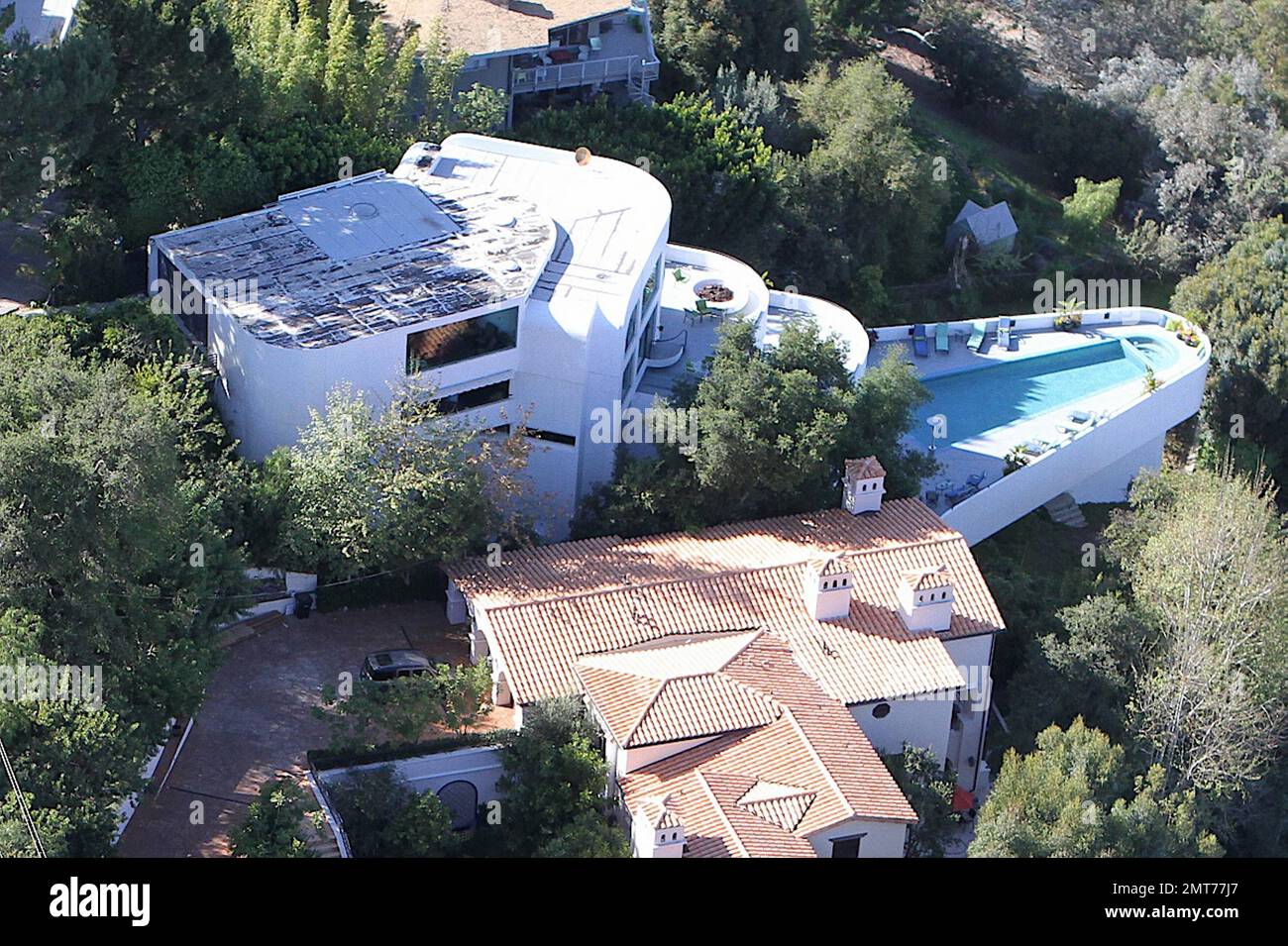 EXCLUSIVE!! This is the extravagant rented mansion at which members of ...