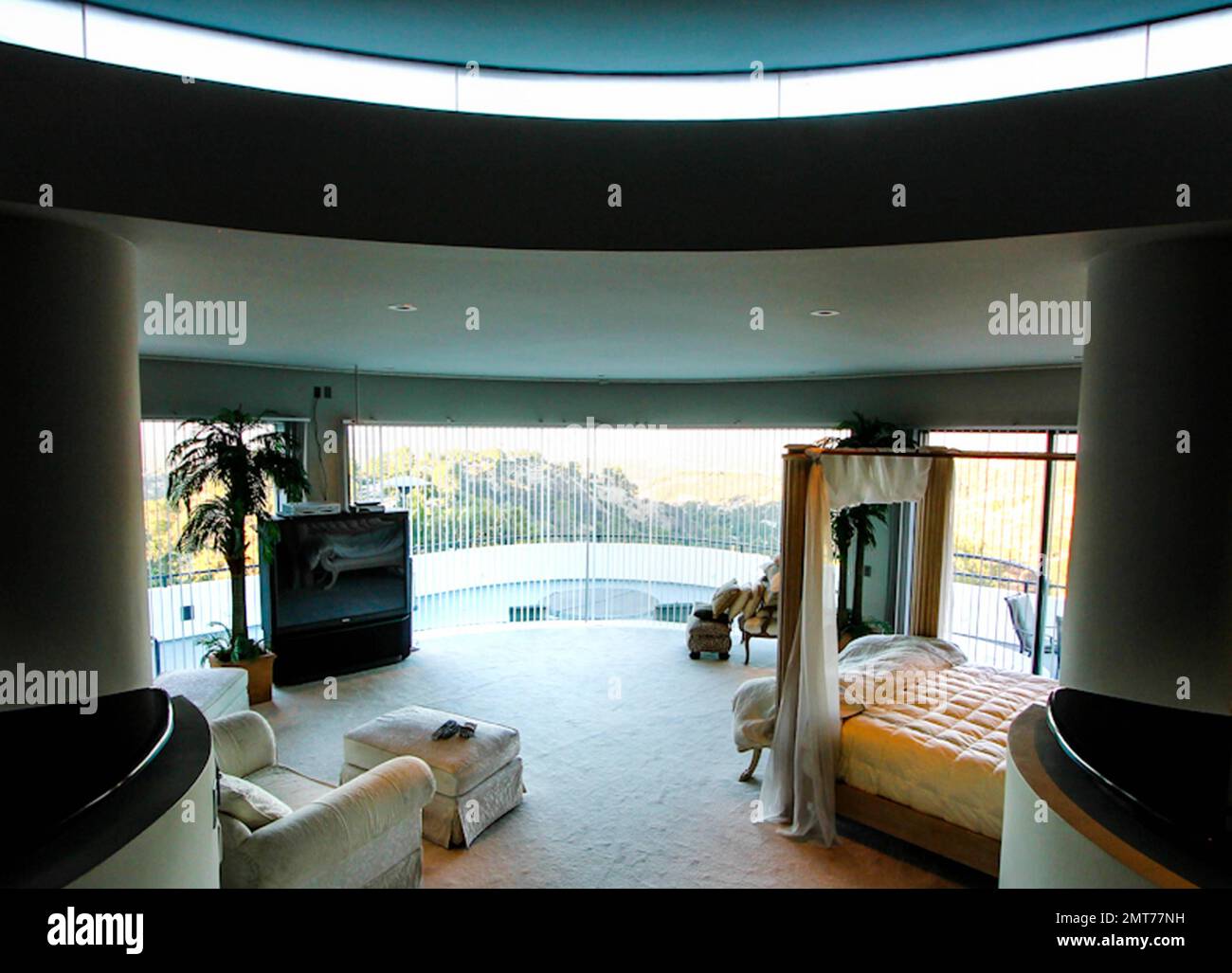 EXCLUSIVE!! This is the extravagant rented mansion at which members of ...