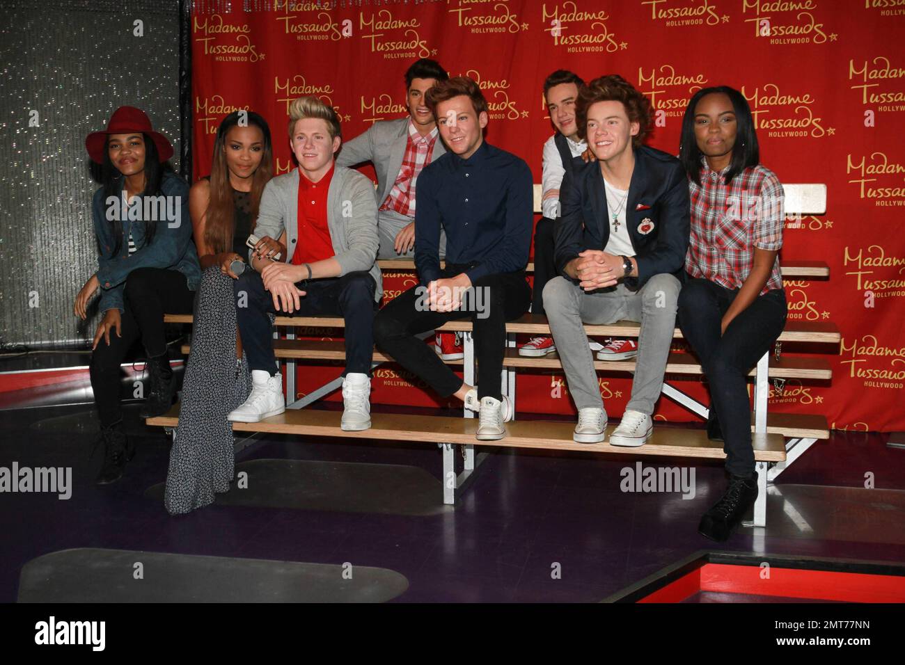 One Direction wax figures launched at Madame Tussaud's in Hollywood, CA ...