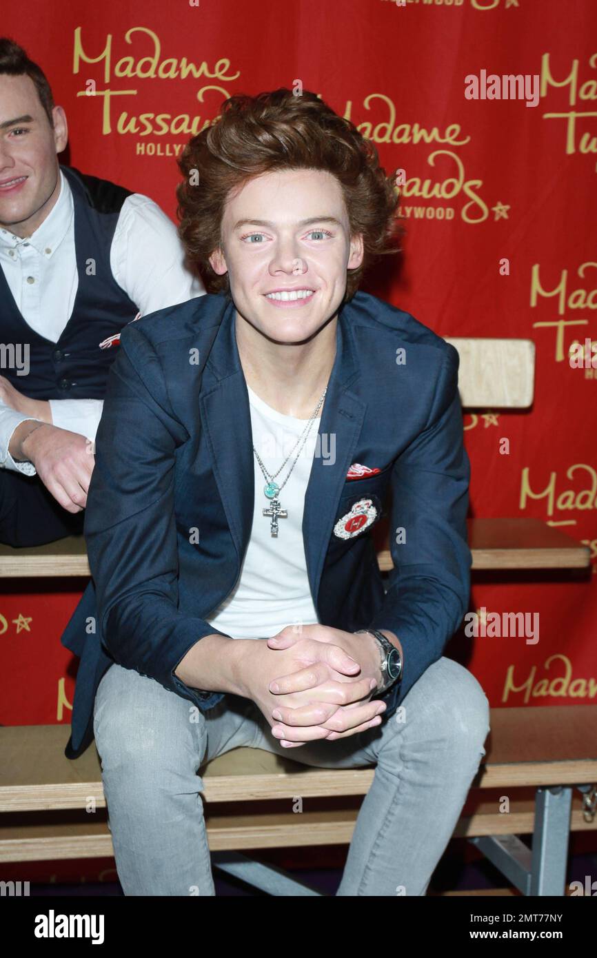 One Direction wax figures launched at Madame Tussaud's in Hollywood, CA ...