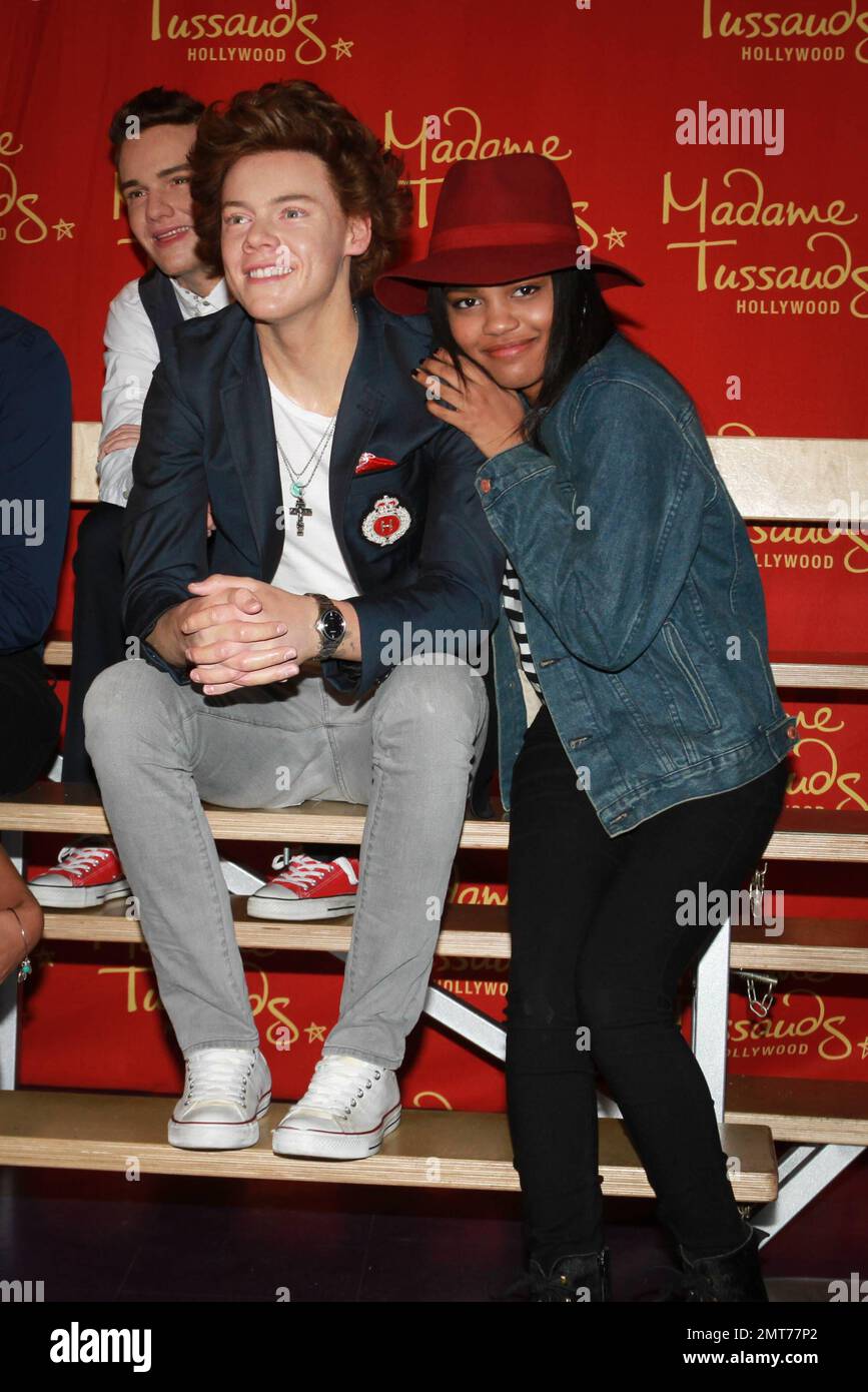 One Direction wax figures launched at Madame Tussaud's in Hollywood, CA ...
