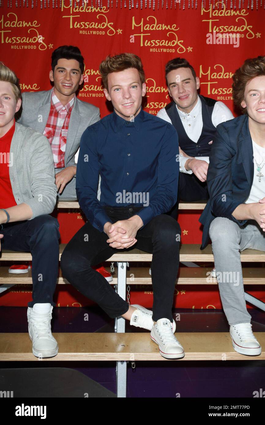 One Direction wax figures launched at Madame Tussaud's in Hollywood, CA ...