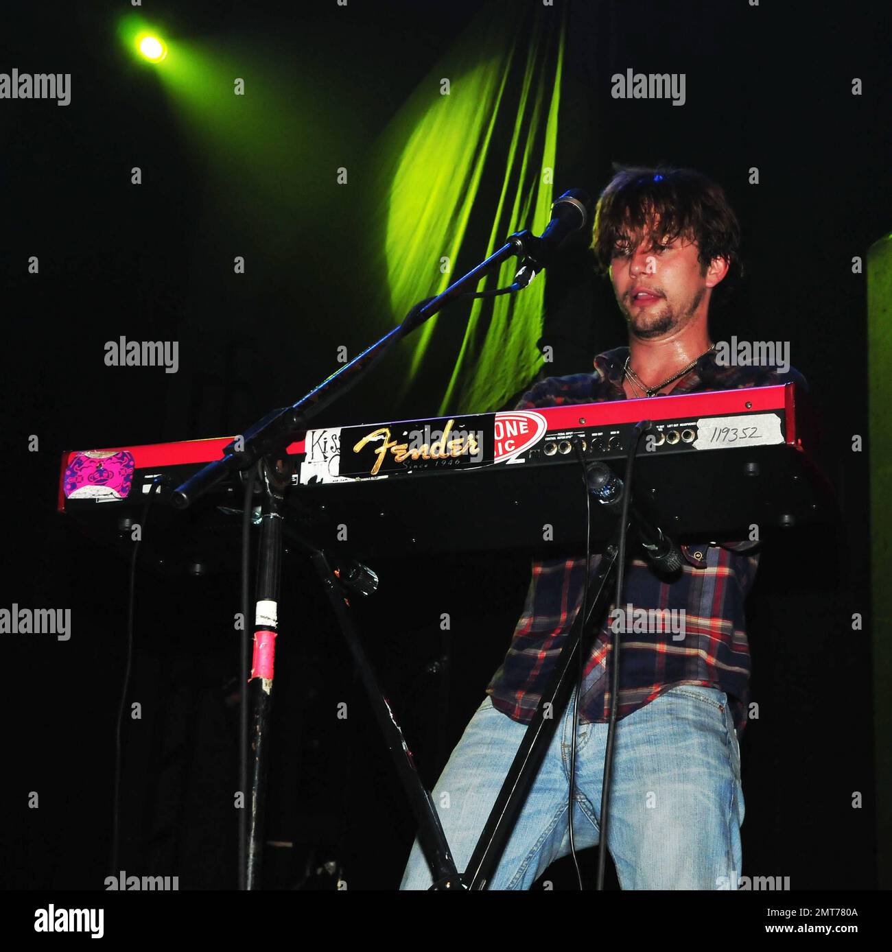 Twilight actor, Jackson Rathbone, performs live with his band 100 Monkeys at the Gramercy ...