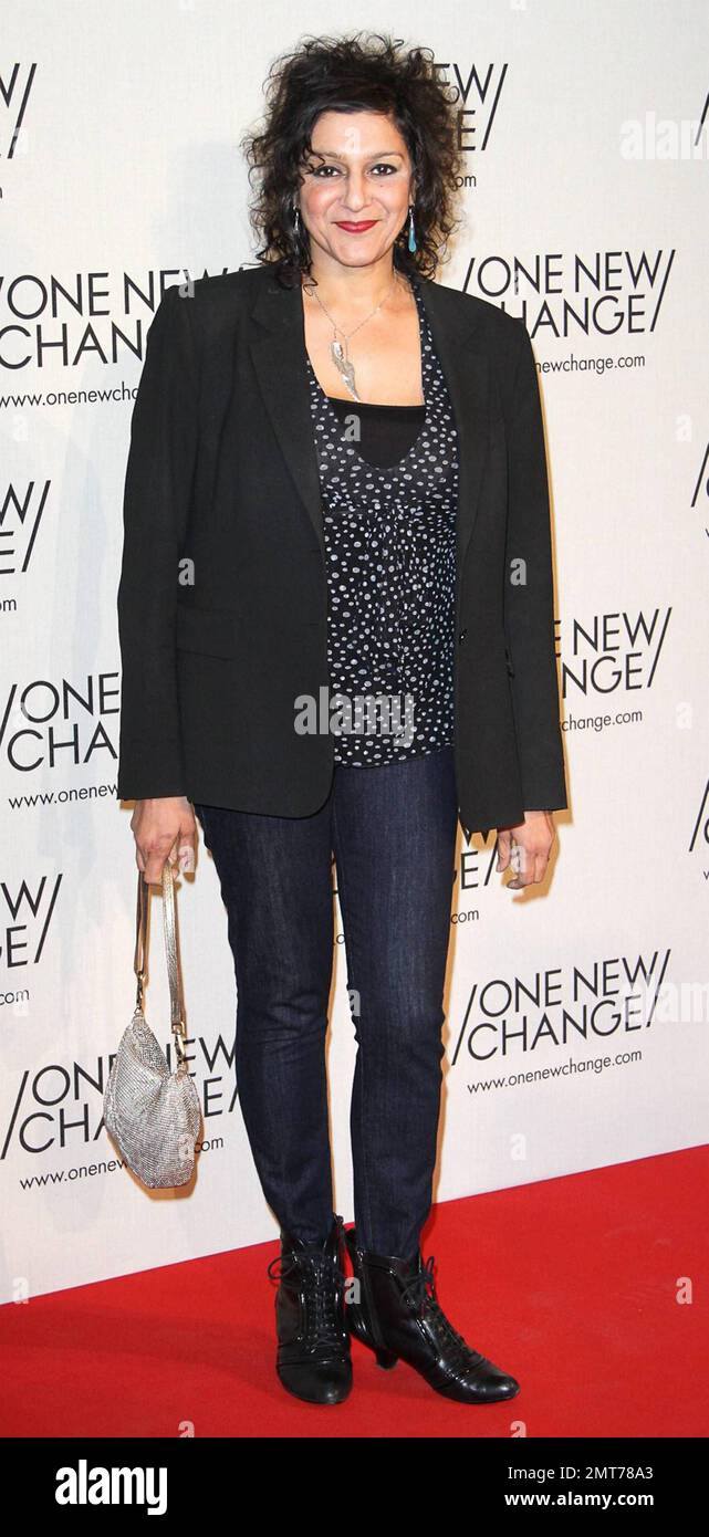 Meera Syal at One New Change shopping center to mark the opening of its ...