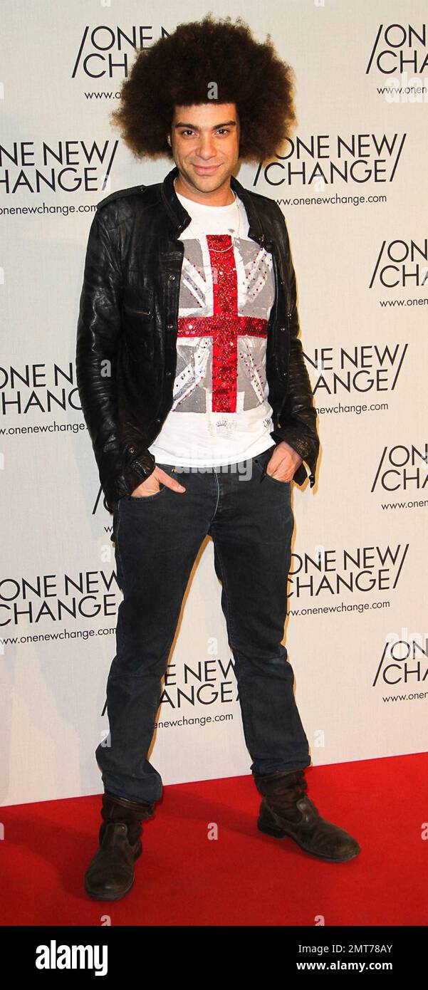 X Factor's Jamie Archer at One New Change shopping center to mark the ...