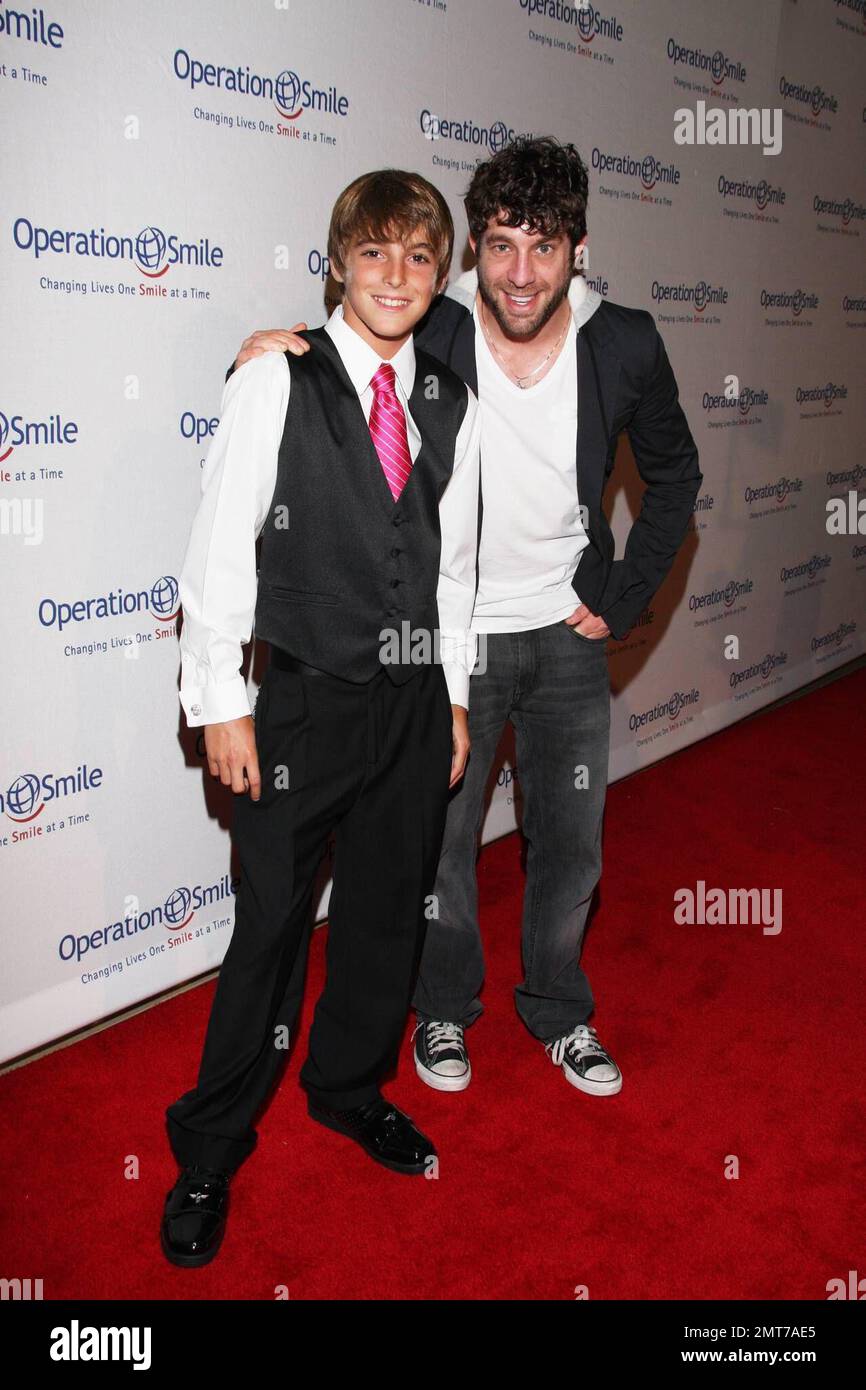 Jackson Guthy and Elliott Yamin arrive at Operation Smile's 7th Annual ...