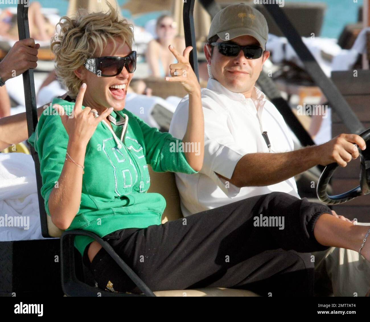 French singer and actress Oph lie Winter enjoys and afternoon on the ...