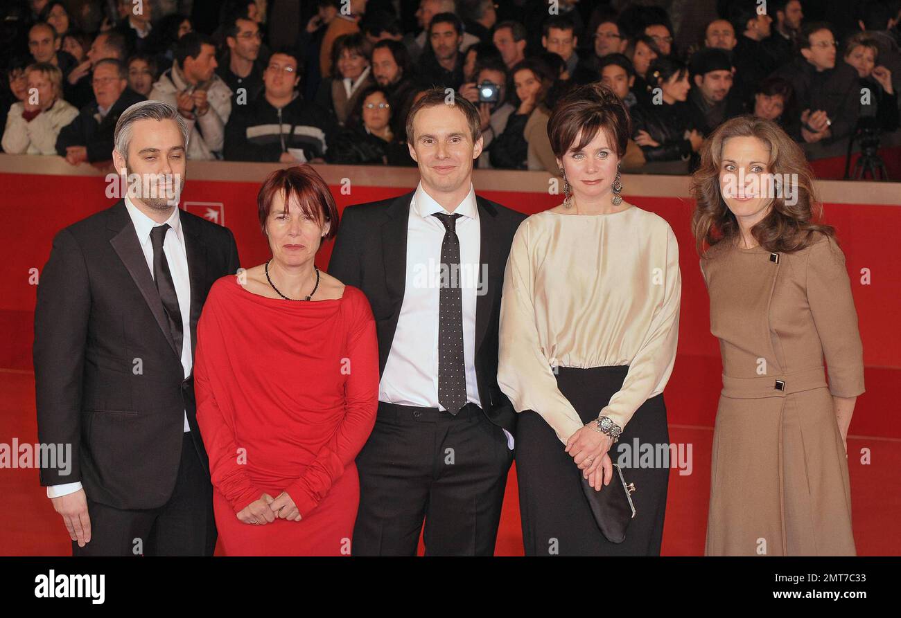Tara Morice, Emily Watson, Jim Loach and Rona Munroand walk the red ...
