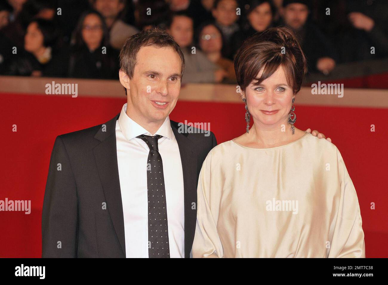 Emily Watson and Jim Loach walk the red carpet at Auditorium Parco ...