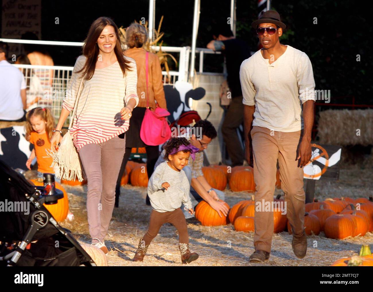 Comedian Orlando Jones and family were spotted enjoying their day at Mr ...