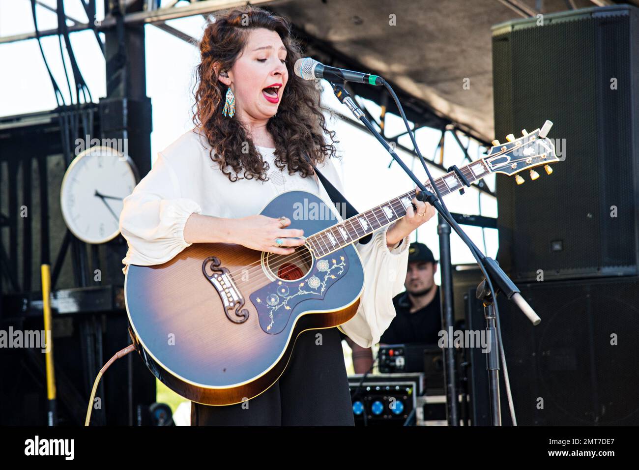 Natalie Closner Schepman of Joseph performs during Forecastle Music ...
