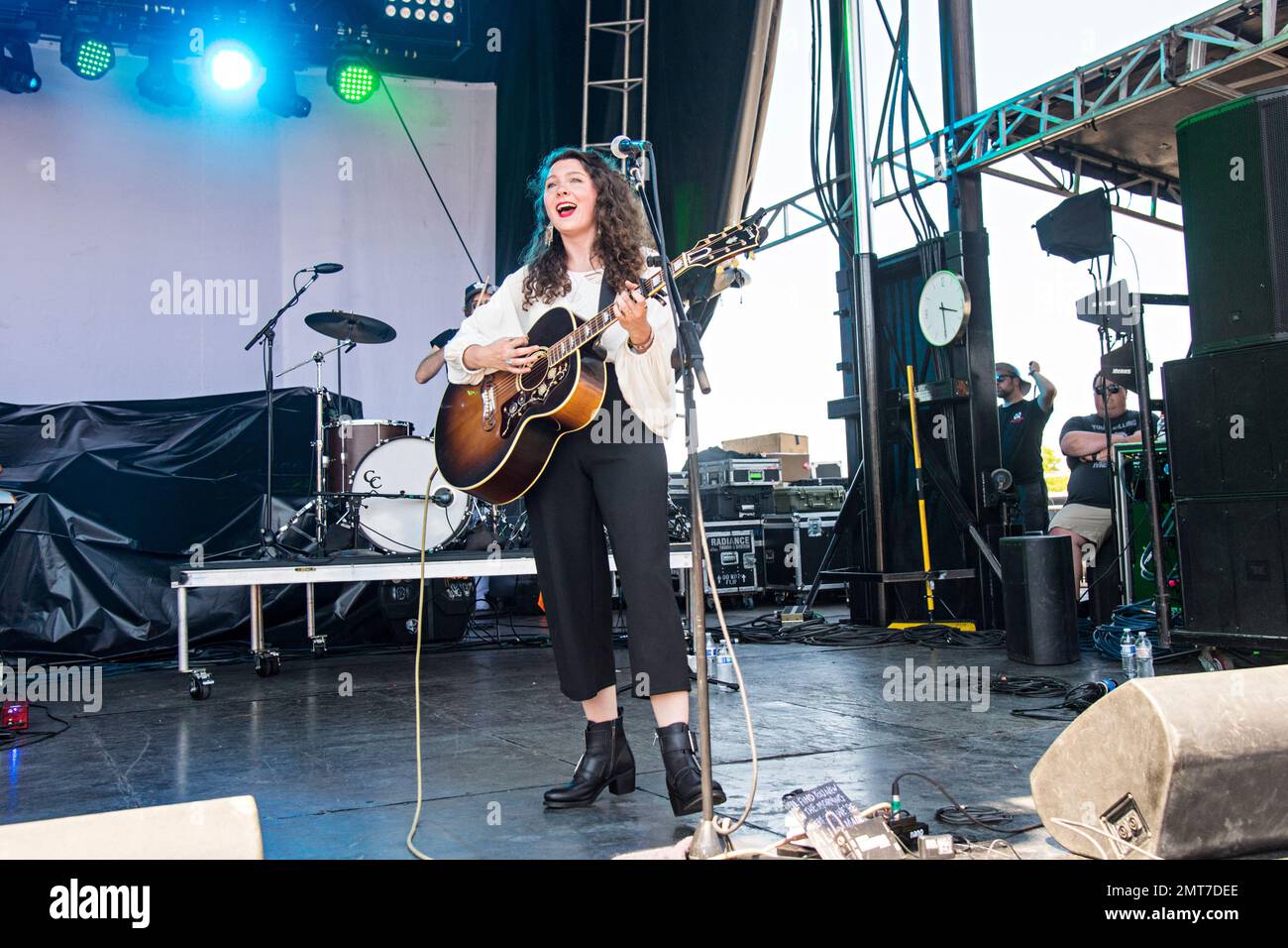 Natalie Closner Schepman of Joseph performs during Forecastle Music ...