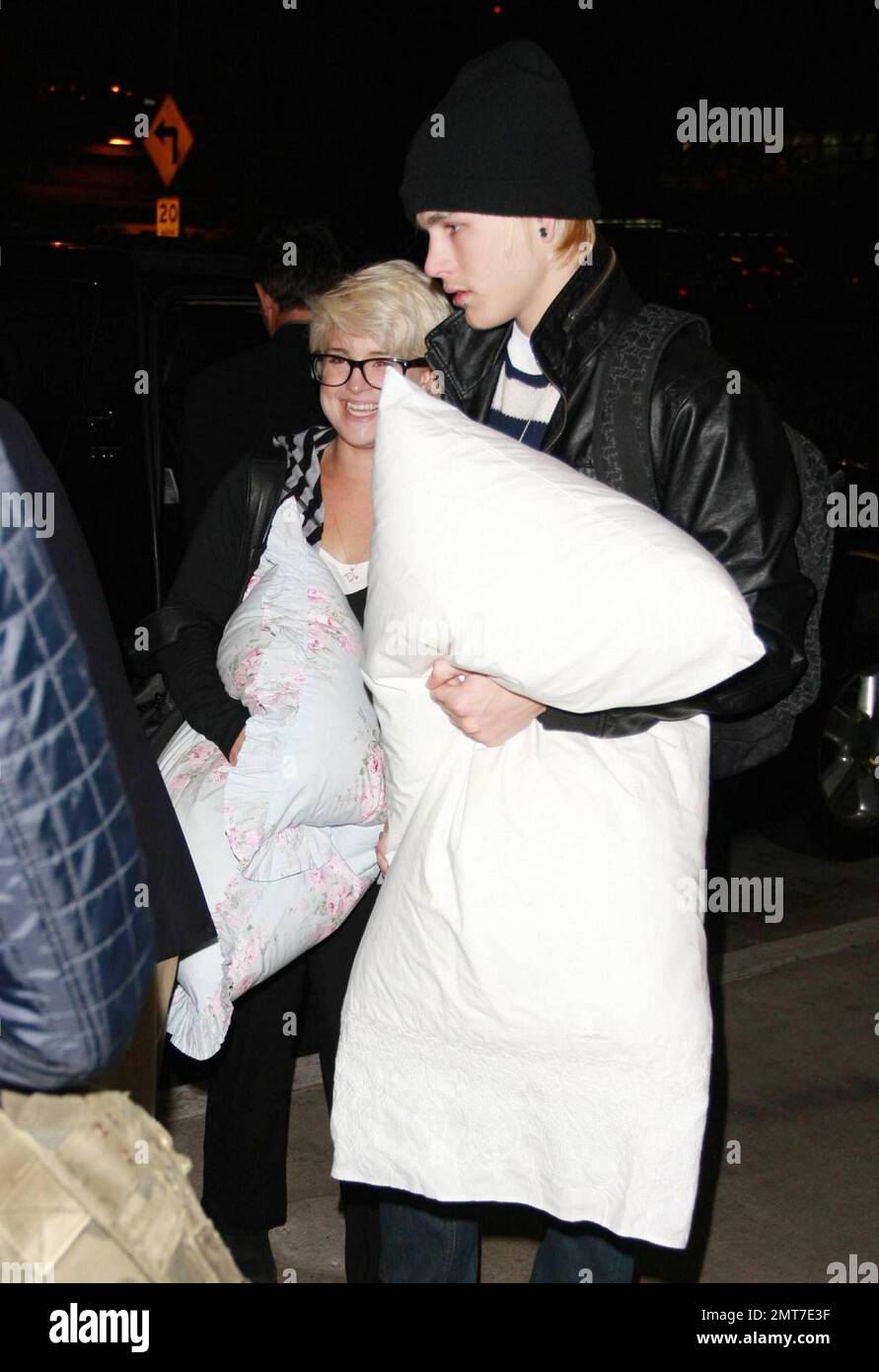 EXCLUSIVE!! Kelly Osbourne and boyfriend Luke Worrell are all smiles ...