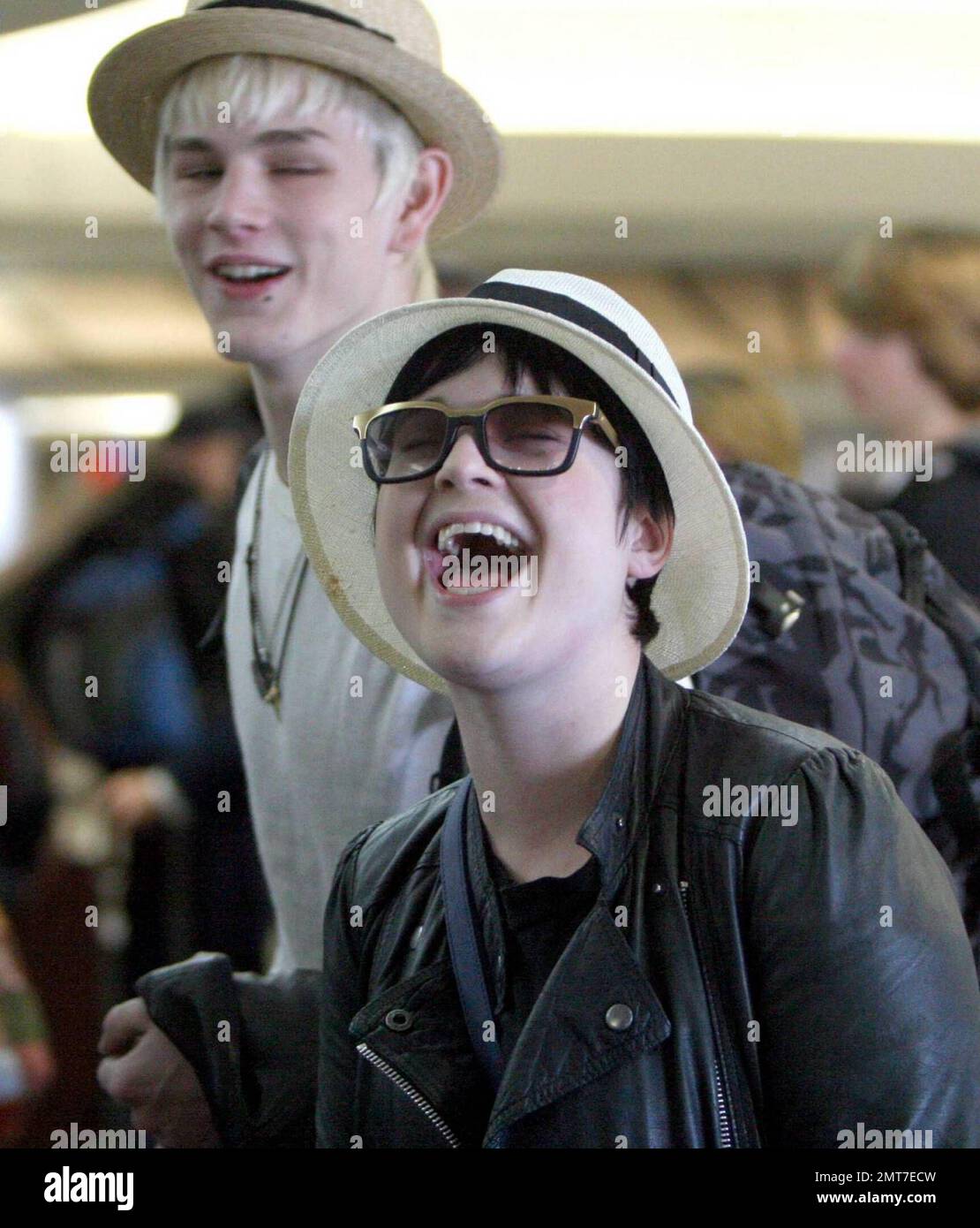 Ozzy, Sharon and Kelly Osbourne along with Kelly's fiance Luke Worrell ...
