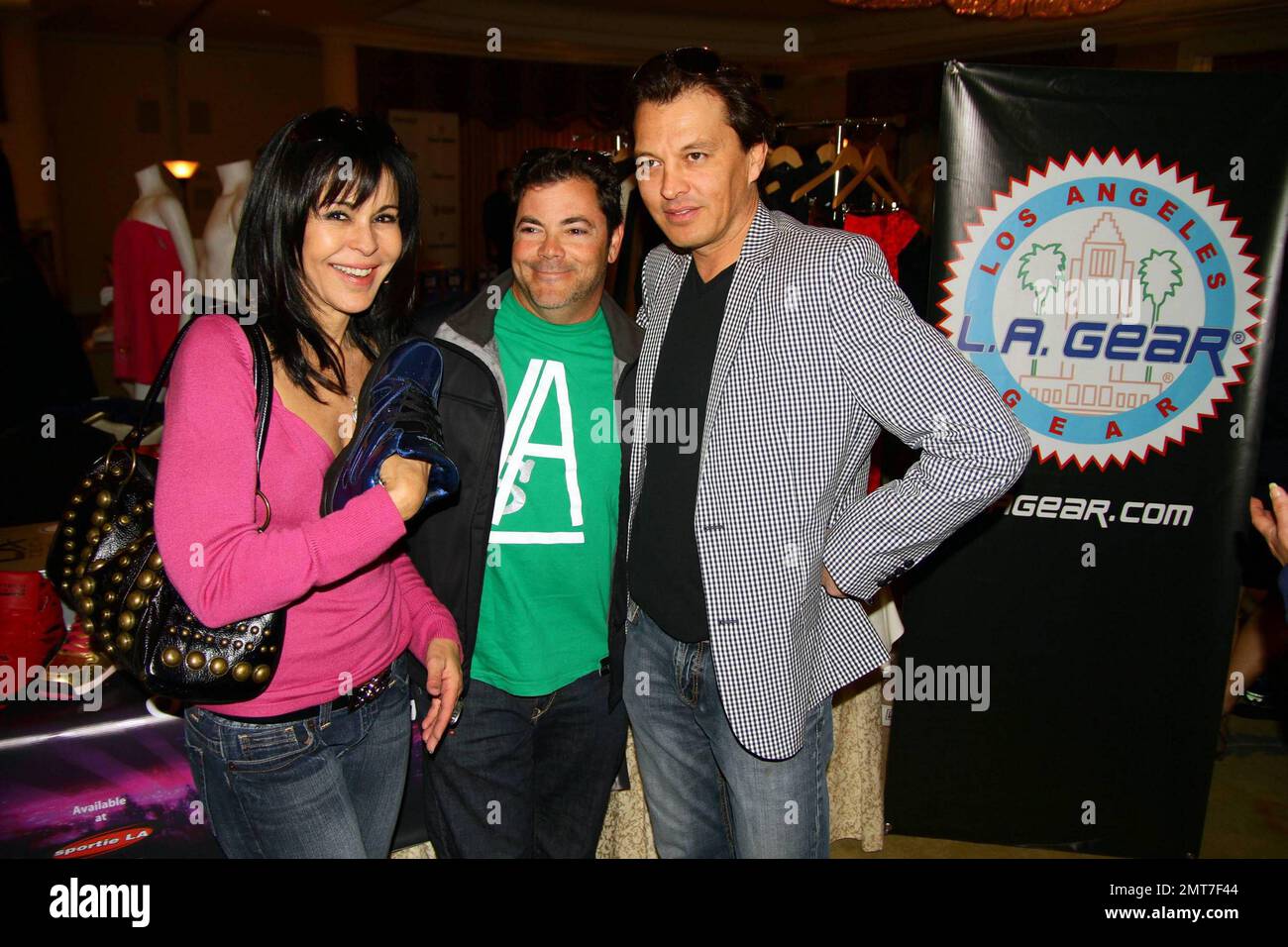 Maria Conchita Alonzo attends the First Annual Oscar Suite of 100 Stars ...