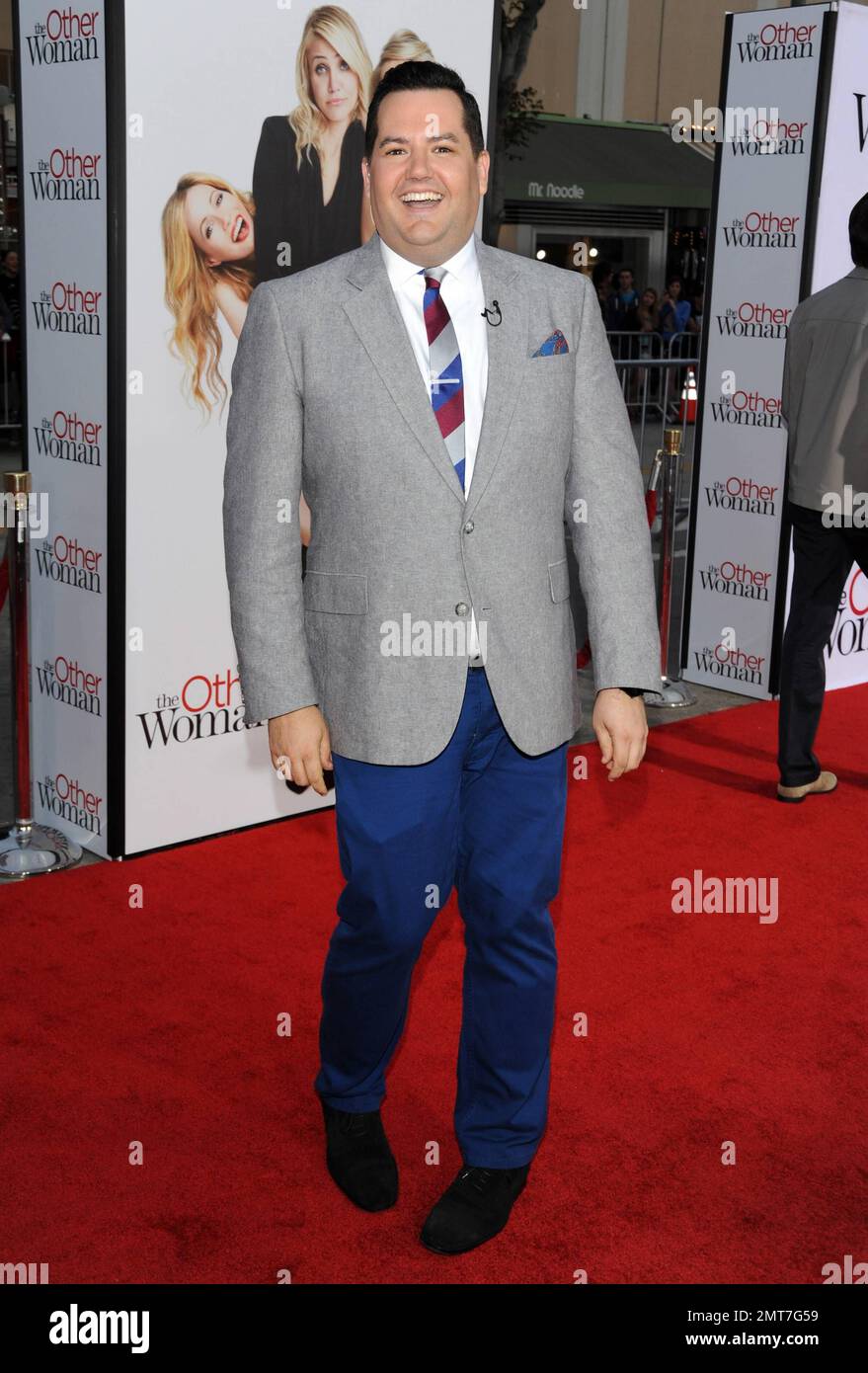 Ross Mathews at the Los Angeles premiere of "The Other Woman" held at ...