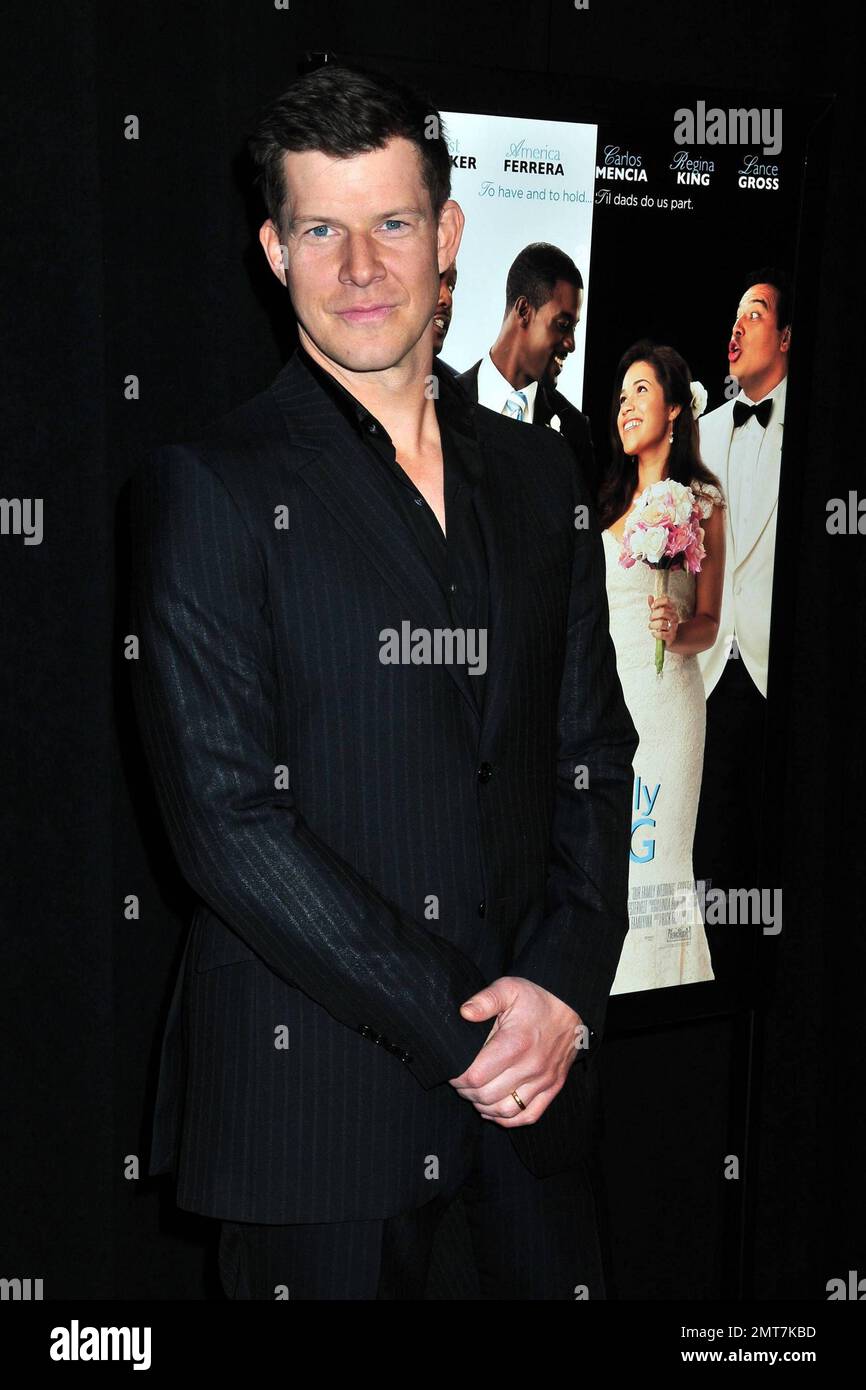 Eric Mabius at the premiere of "Our Family Wedding" in New York, NY. 3 ...