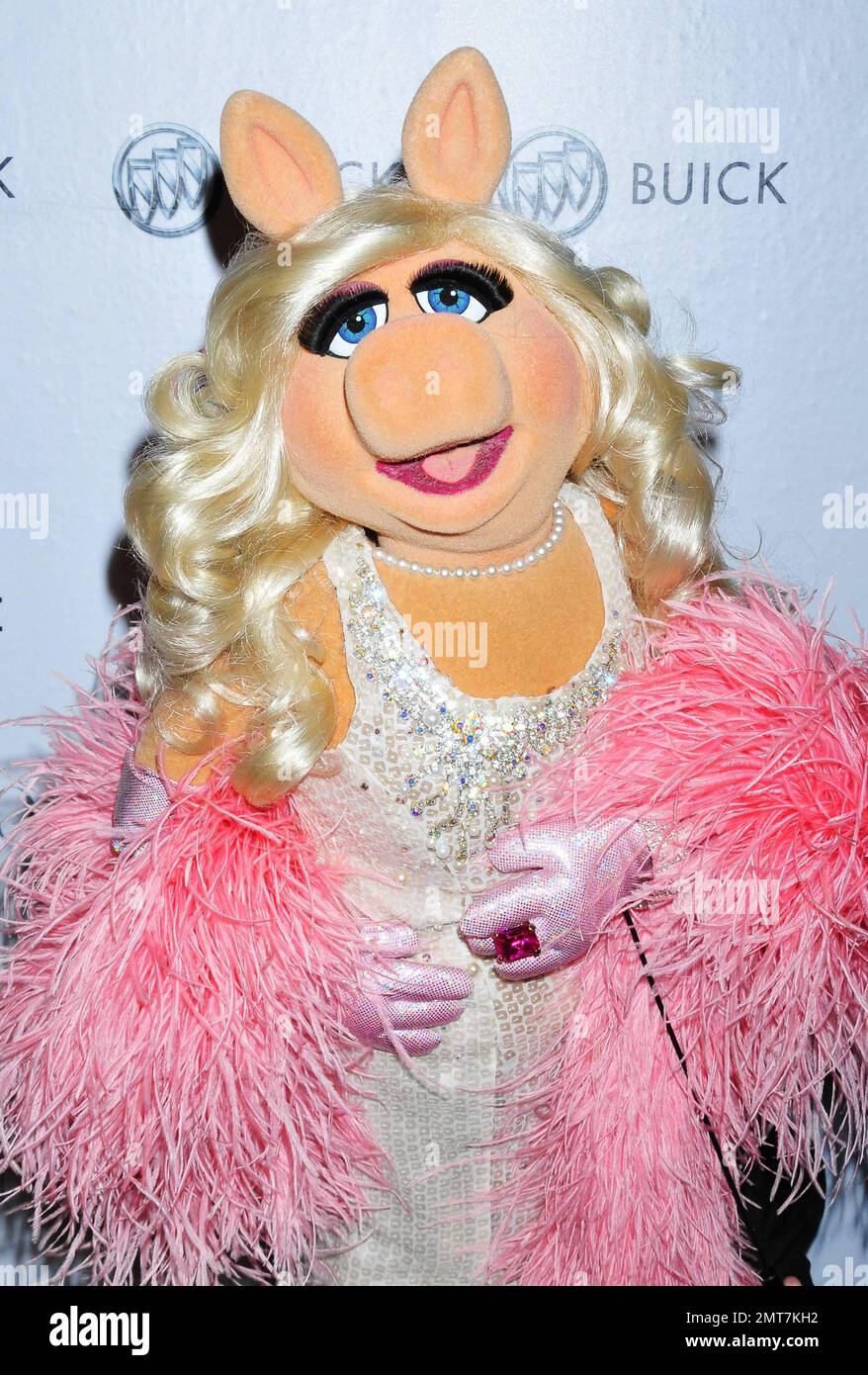 Miss Piggy attends the OUT celebration of The OUT100 held at Skylight ...