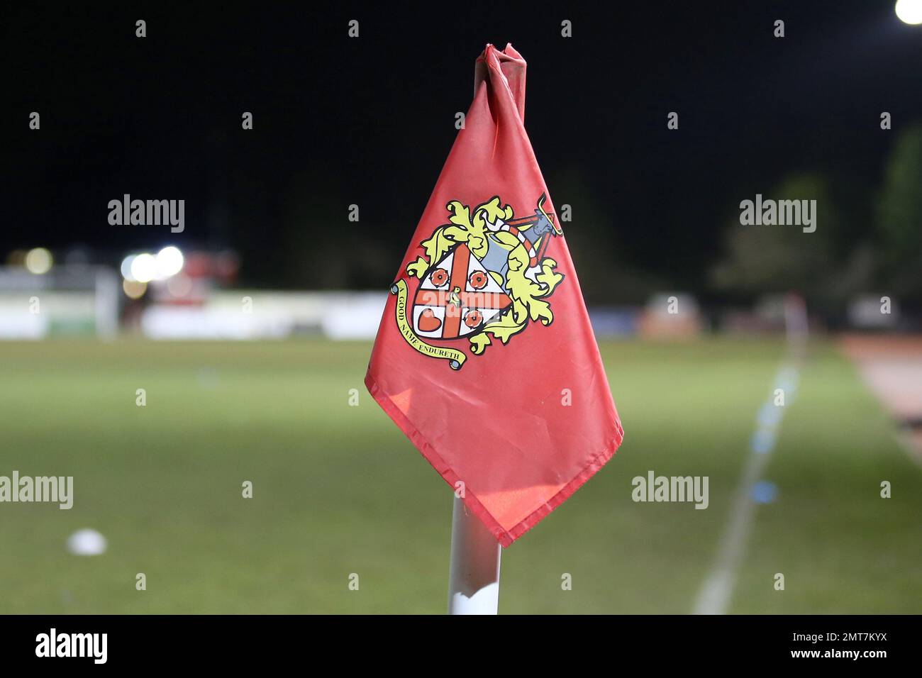 Corner Flag During Hornchurch Vs Billericay Town Bbc Essex Senior Cup Football At Hornchurch