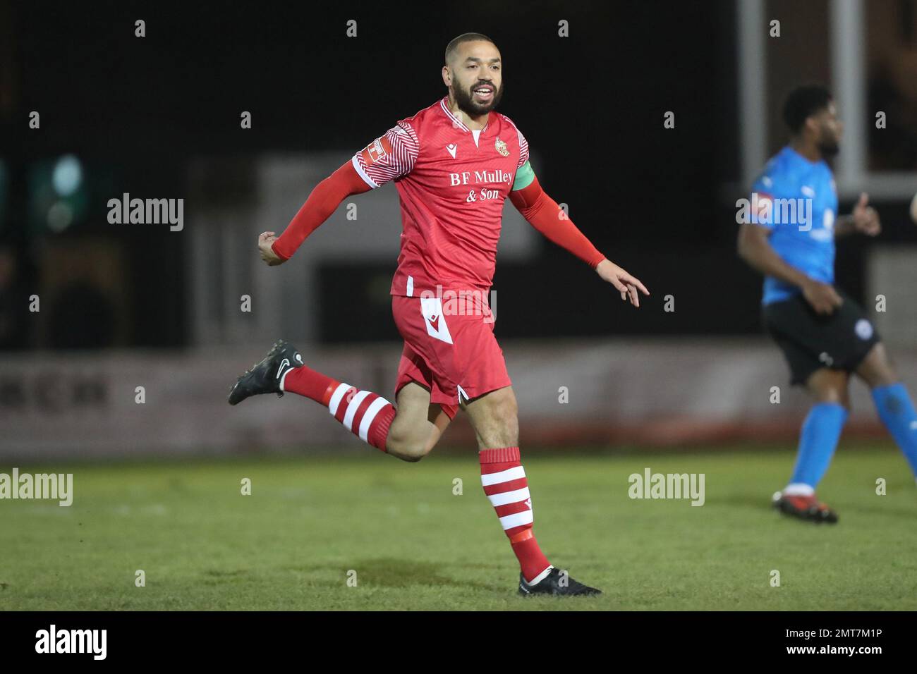 Lewwis Spence of Hornchurch during Hornchurch vs Billericay Town, BBC ...