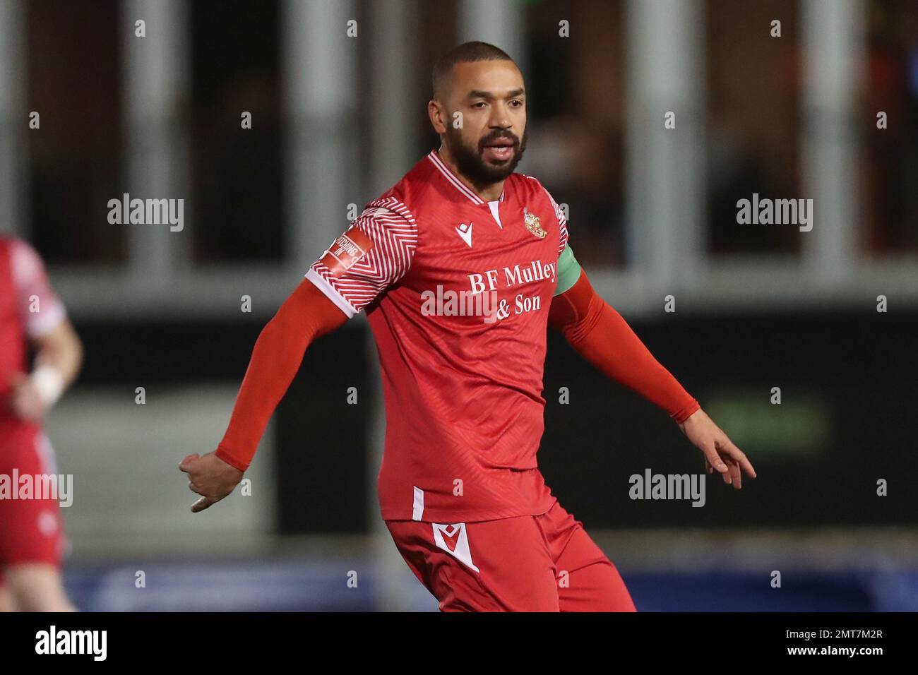 Lewwis Spence of Hornchurch during Hornchurch vs Billericay Town, BBC ...