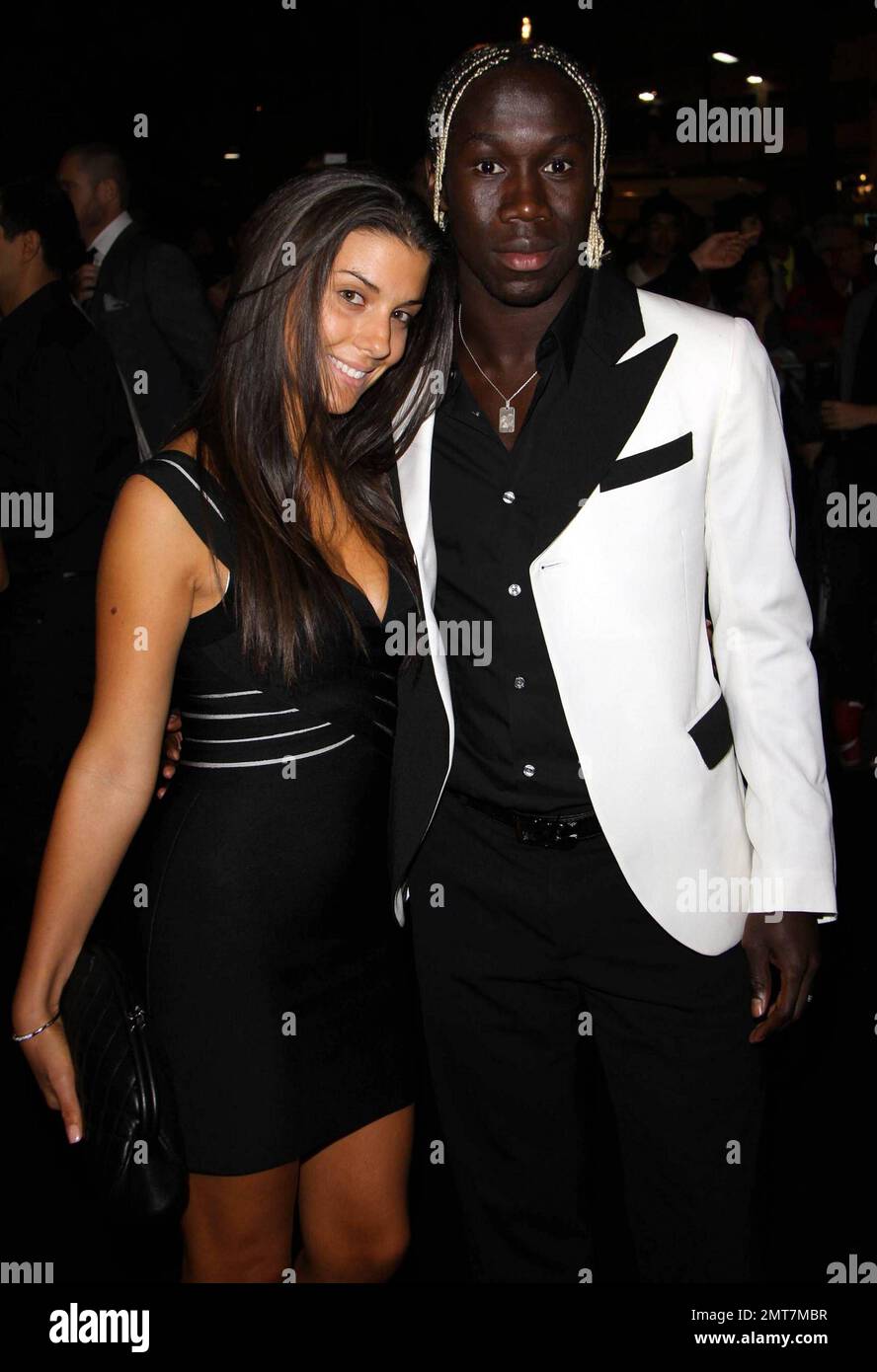 Bacary Sagna at Ozwald Boateng's fashion show spectacular closing ...