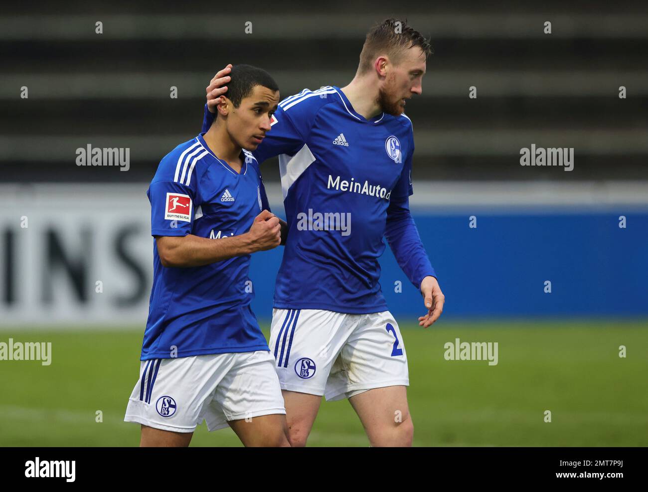 Gelsenkirchen, Deutschland. 31st Jan, 2023. firo : 01/31/2023, football, soccer, 1st league, 1st ...