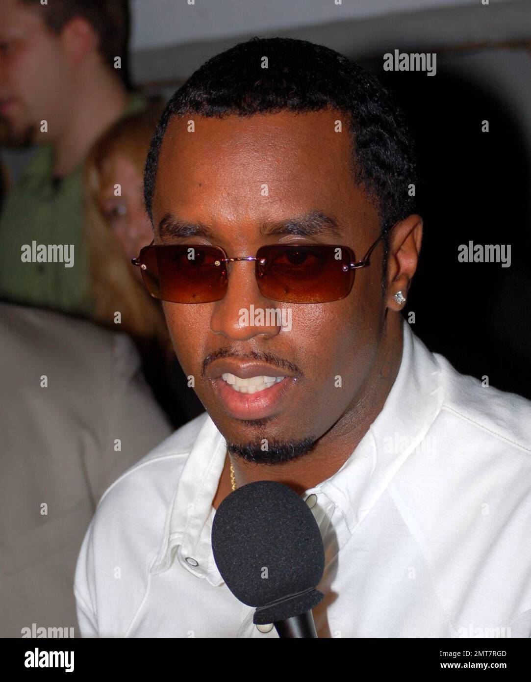 Party to celebrate Diddy's cover shot of the November issue of Ocean ...