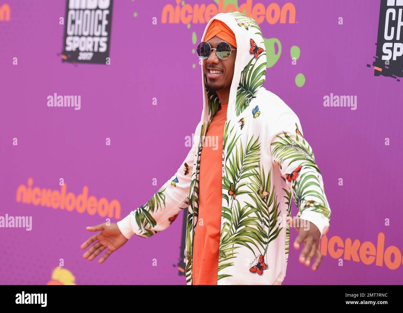 Nick Cannon arrives at the Kids' Choice Sports Awards at UCLA's Pauley ...