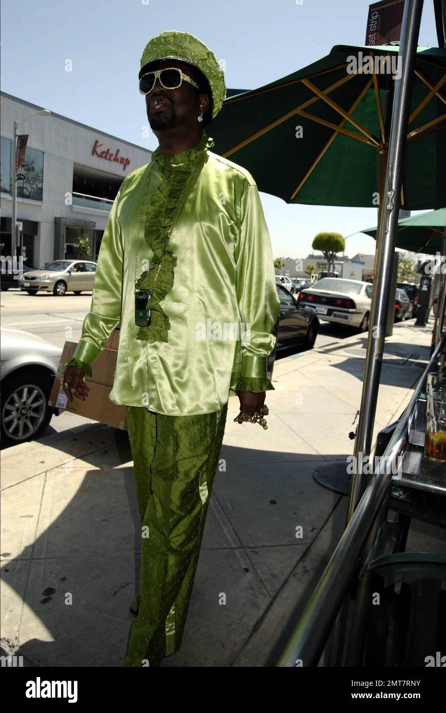 The Archbishop Don "Magic" Juan arrives at Sean P-Diddy Combs' From ...
