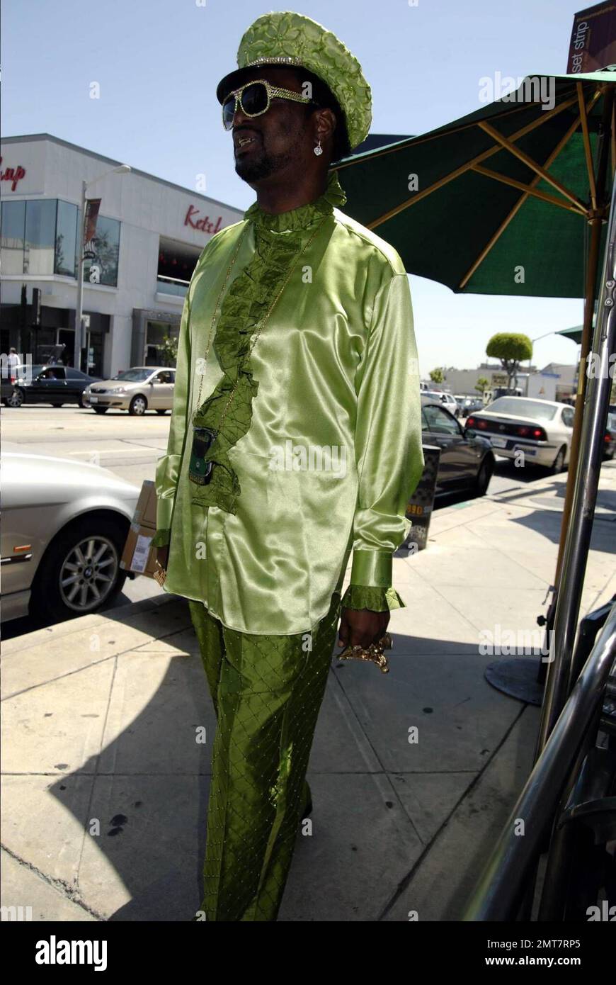 The Archbishop Don "Magic" Juan arrives at Sean P-Diddy Combs' From ...
